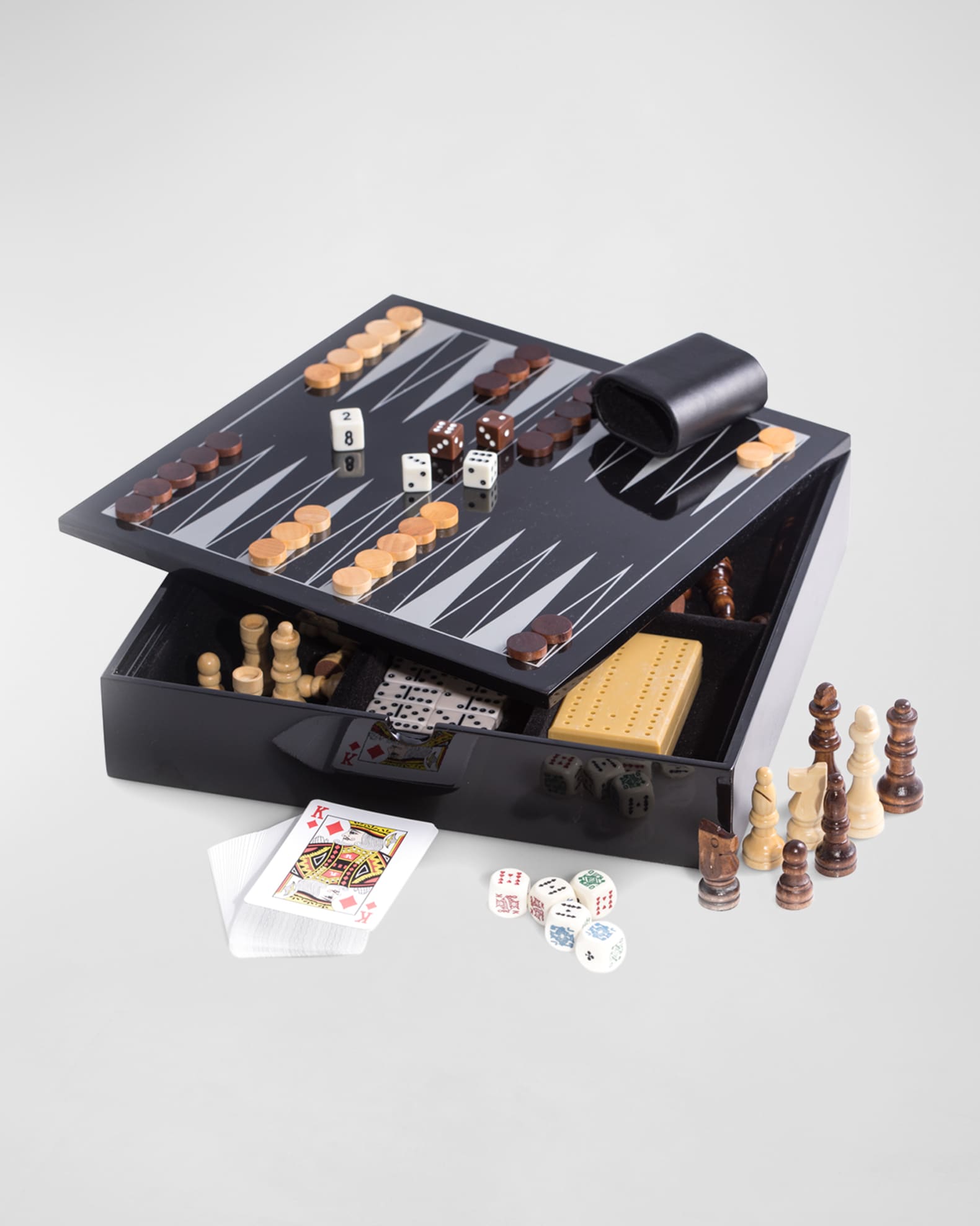 Bey-Berk Wooden Multi-Game Set | Neiman Marcus