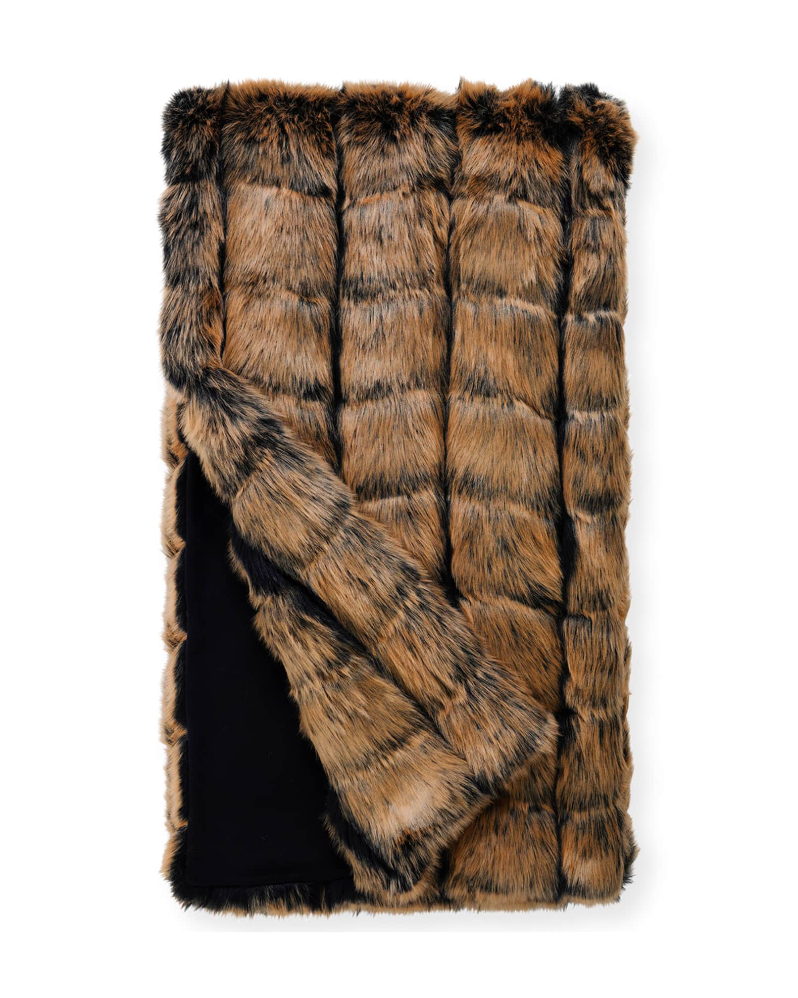 Fabulous Furs Limited Edition Faux-Fur Throw | Neiman Marcus
