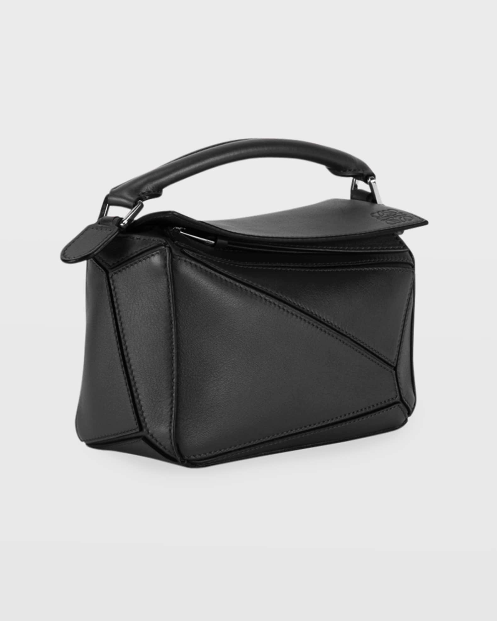 Loewe Puzzle Mini Top-Handle Bag in Leather | Neiman Marcus