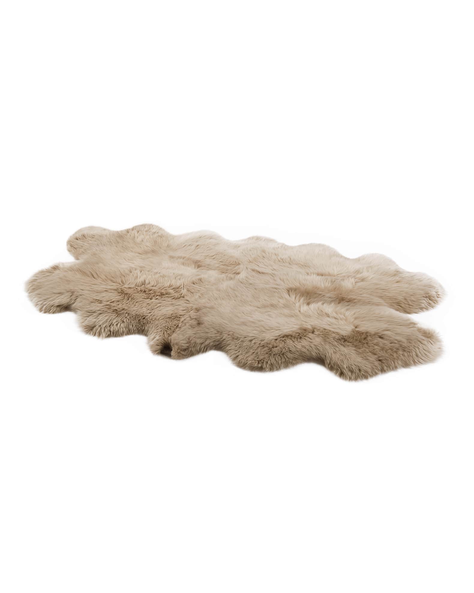 UGG Sheepskin Area Throw Rug, 4' x 6' | Neiman Marcus