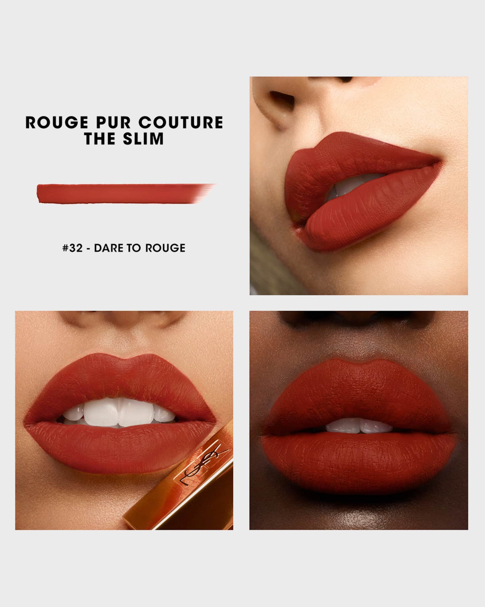 Yves Saint Laurent Beaute Rouge Pur Couture The Slim Matte Lipstick | Neiman Marcus