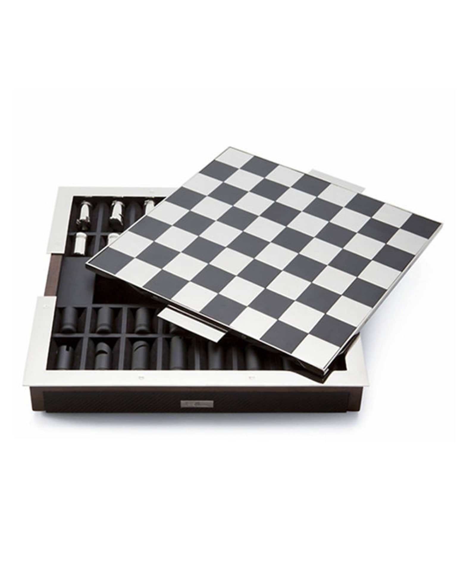 Ralph Lauren Home Sutton Carbon Fiber Chess Set | Neiman Marcus