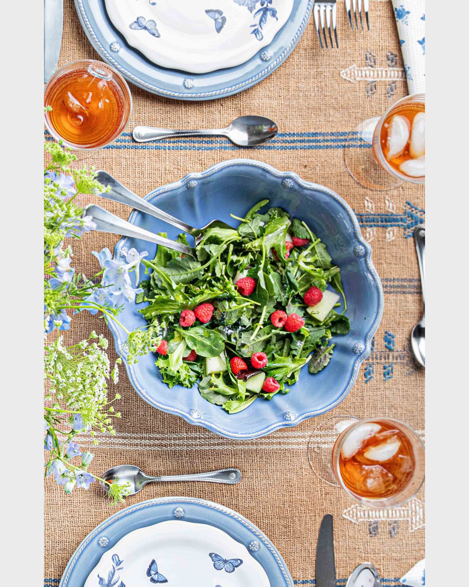 Juliska Berry & Thread Chambray Serving Bowl | Neiman Marcus