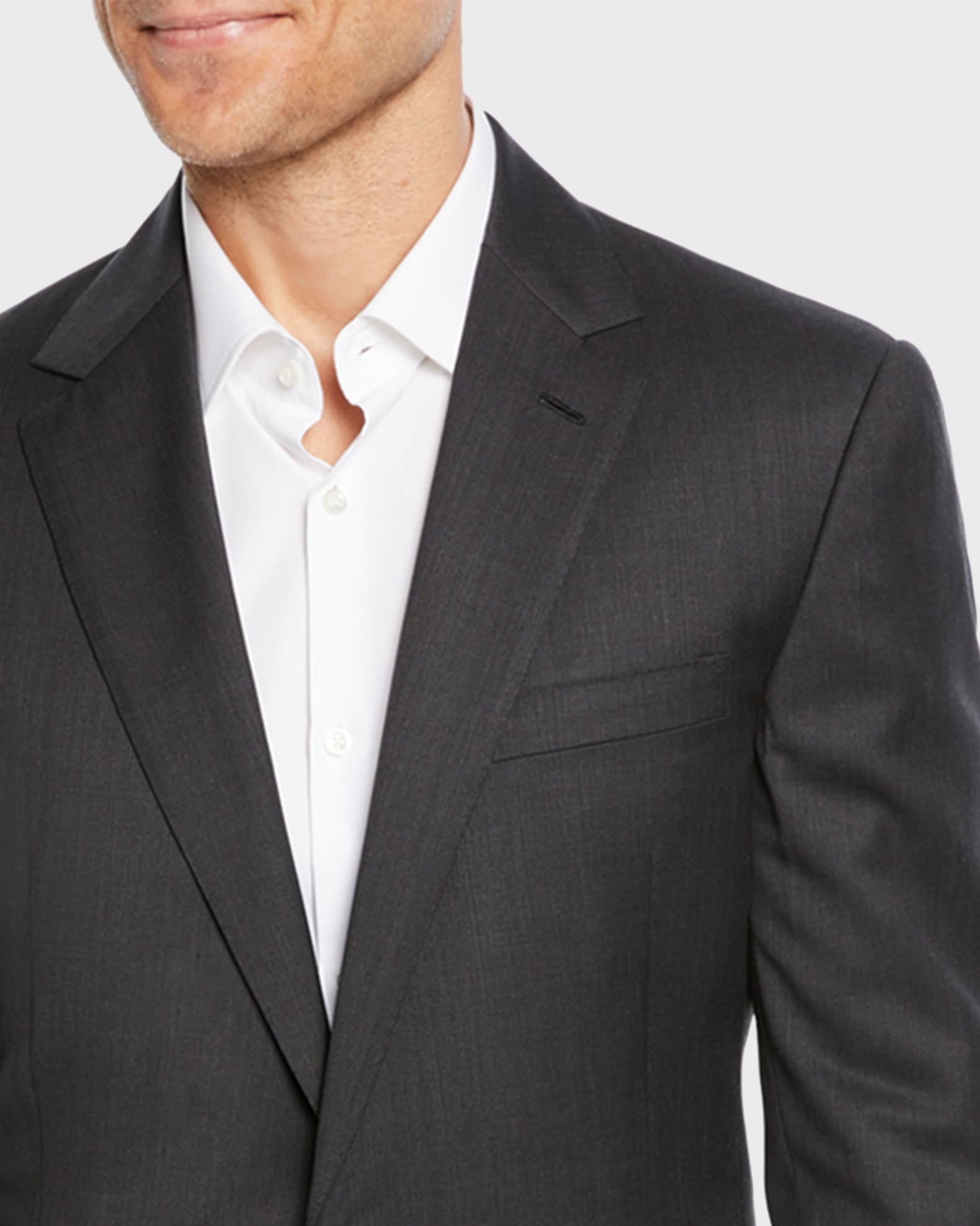 Ralph Lauren Purple Label Men's Gregory Hand-Tailored Wool Serge Suit ...