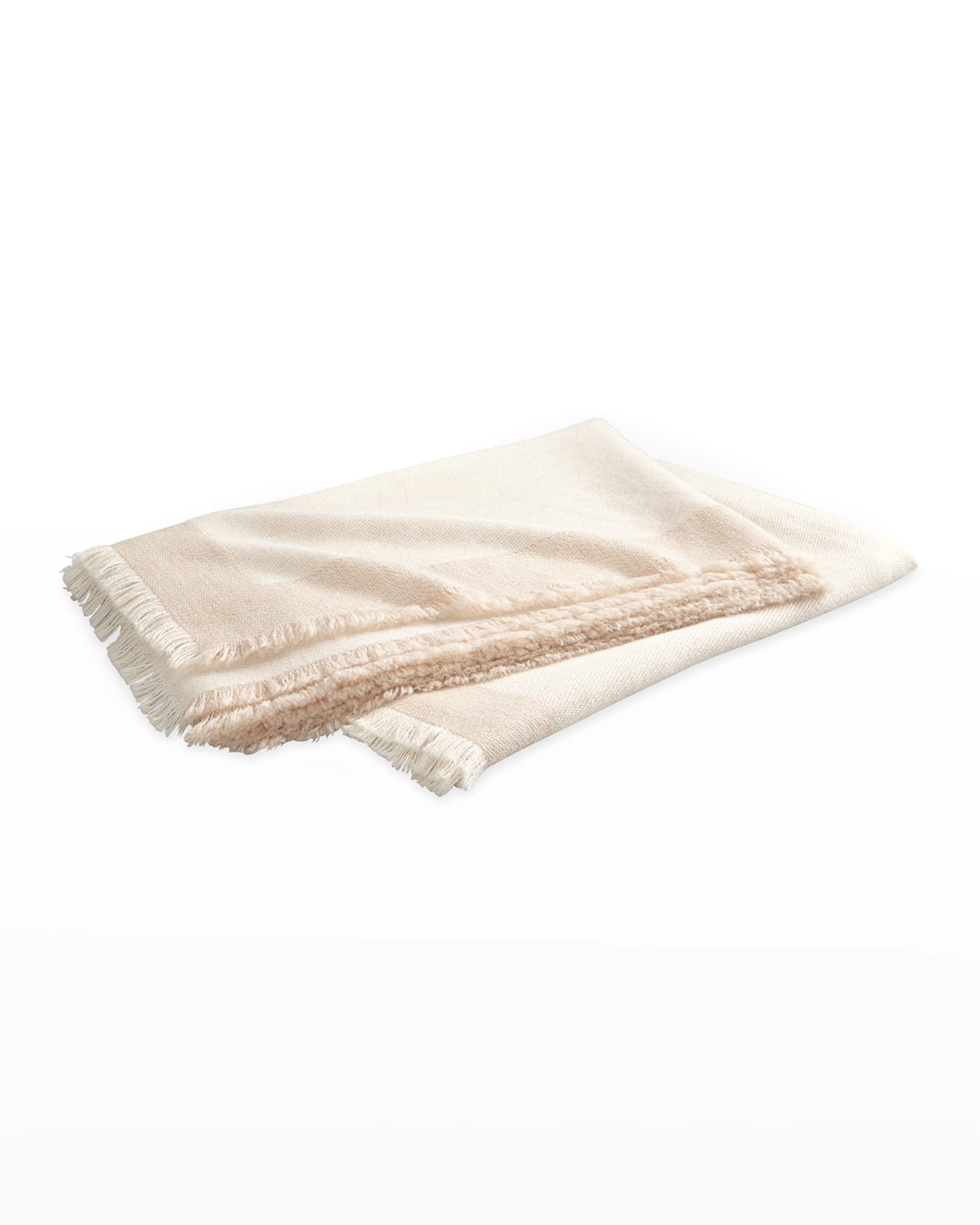 Matouk Suri Alpaca Eyelash-Fringe Throw Blanket | Neiman Marcus