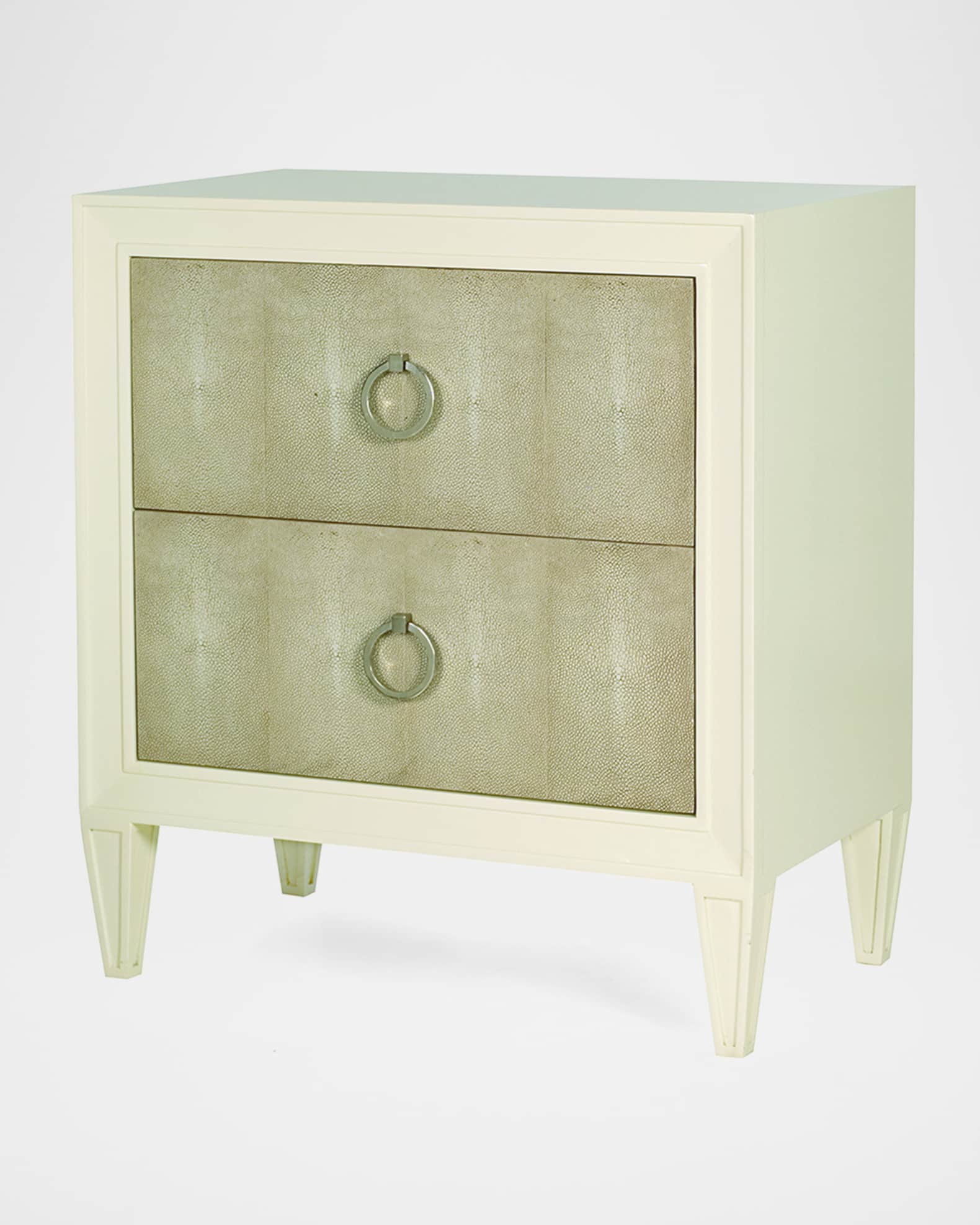 Century Furniture Taylor Faux-Shagreen Night Stand | Neiman Marcus