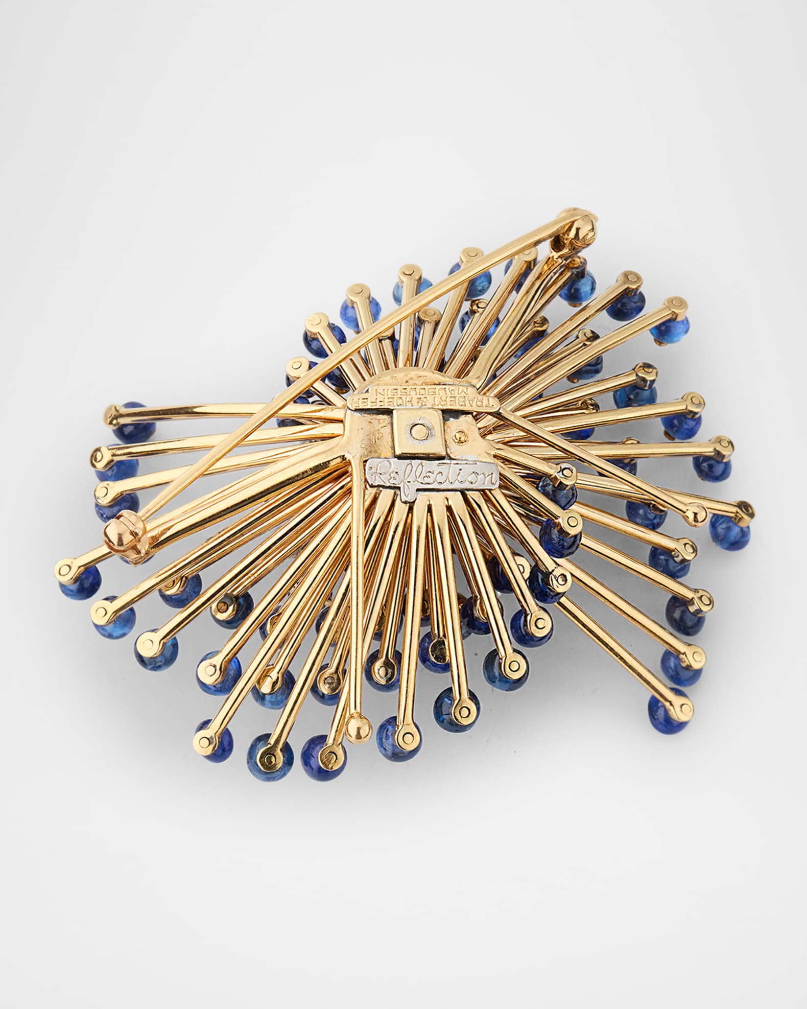 NM Estate Estate Trabert and Hoeffer 14K Yellow Gold and Platinum ...