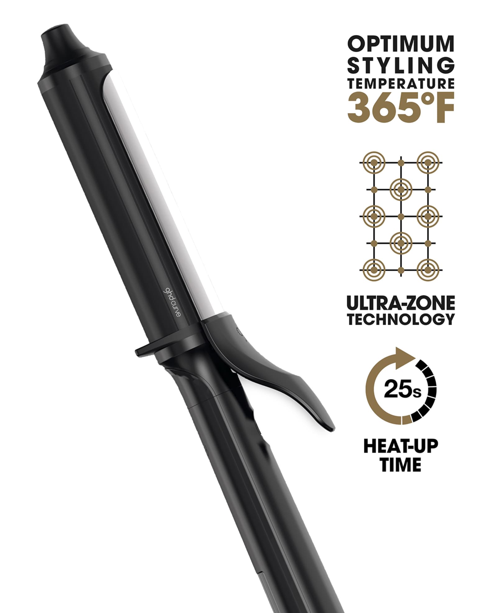 ghd Soft Curl - 1.25" Curling Iron | Neiman Marcus