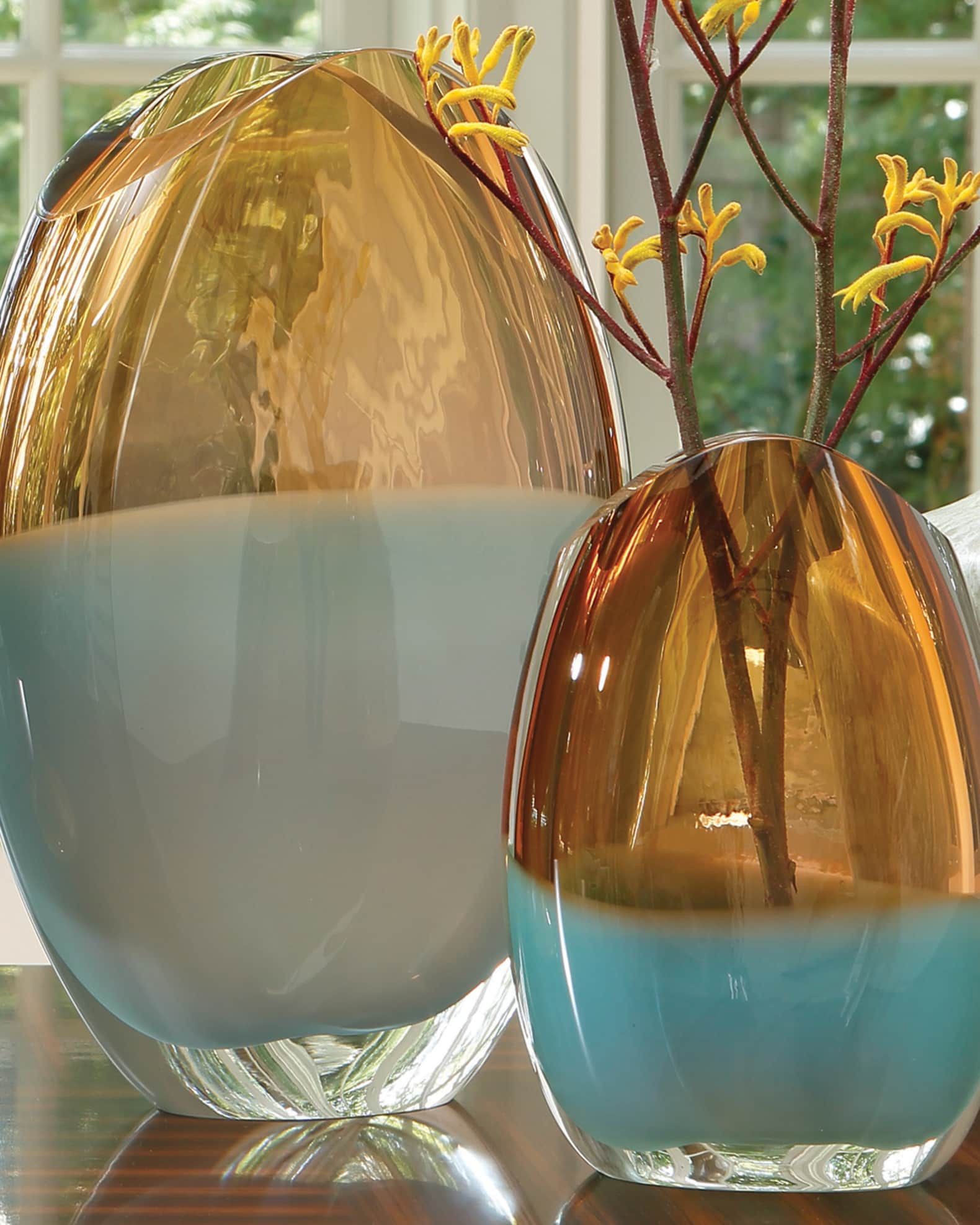 Global Views Large Oval Vase | Neiman Marcus