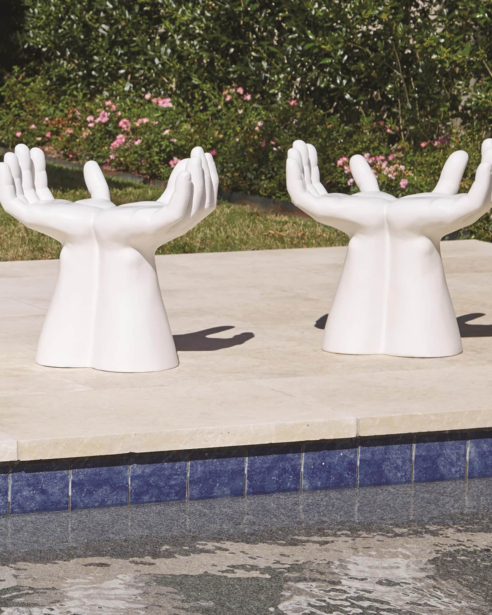 Global Views Hand Stool | Neiman Marcus