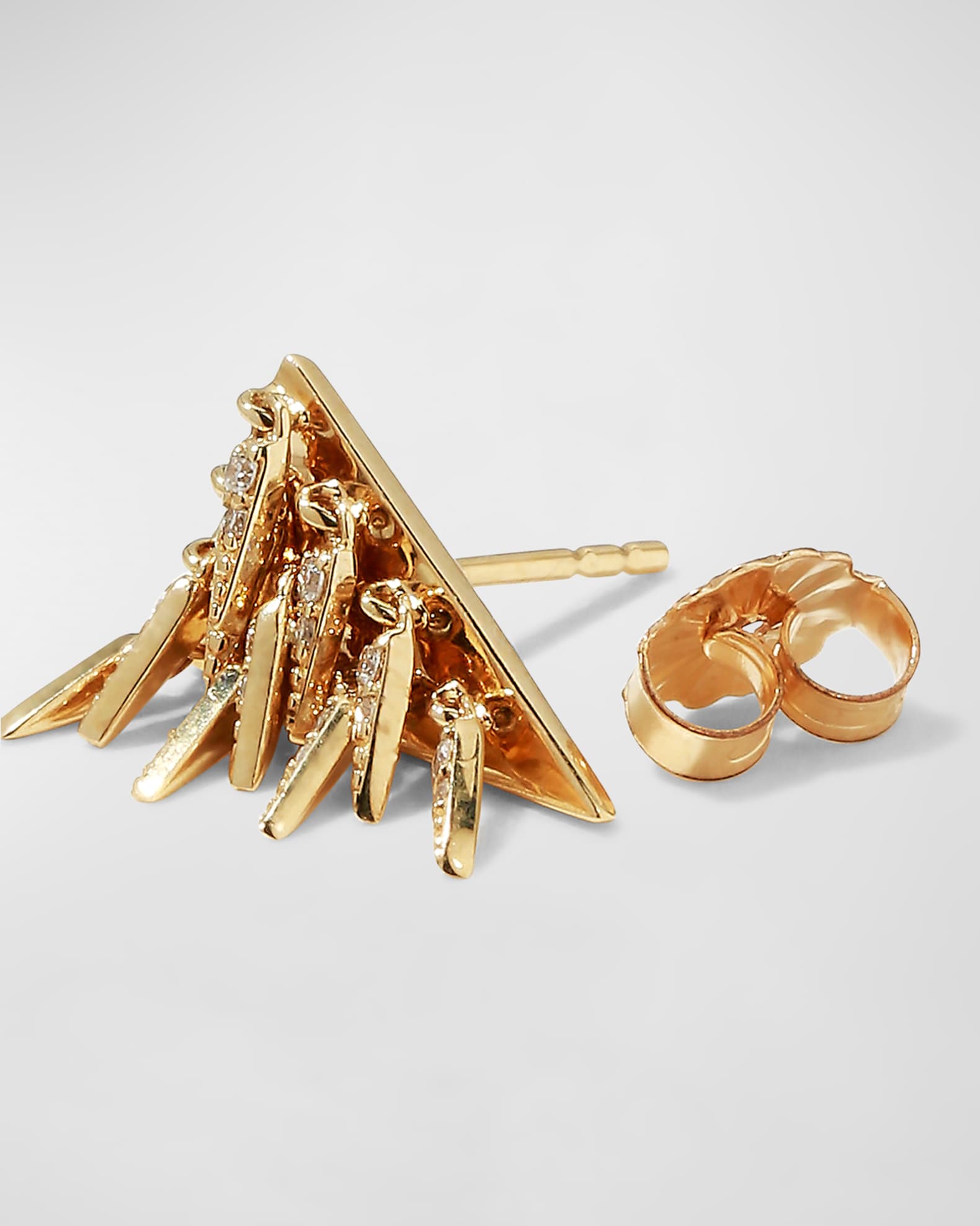 Sydney Evan 14k Diamond Cascade Fringe Earrings | Neiman Marcus