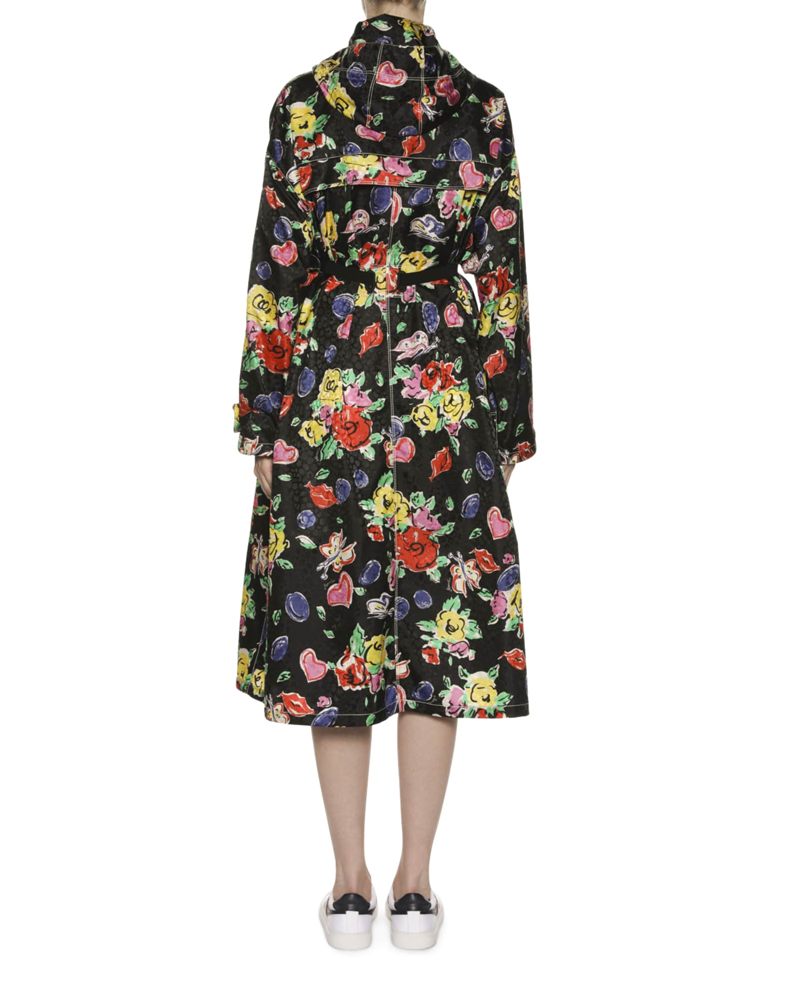 Long Heart & Flower Raincoat and Matching Items | Neiman Marcus
