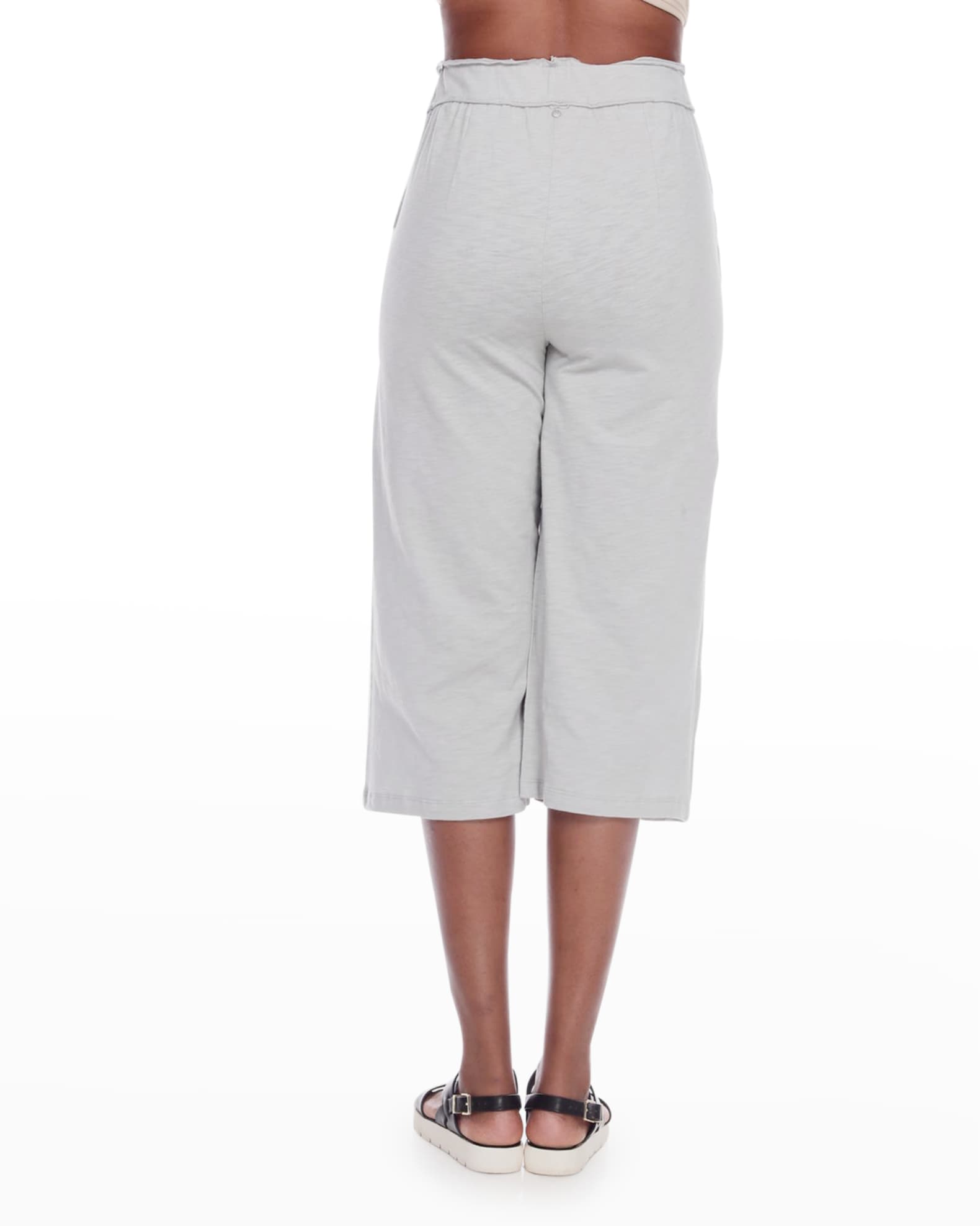 Neon Buddha Bolivia Button Detail Capri's | Neiman Marcus