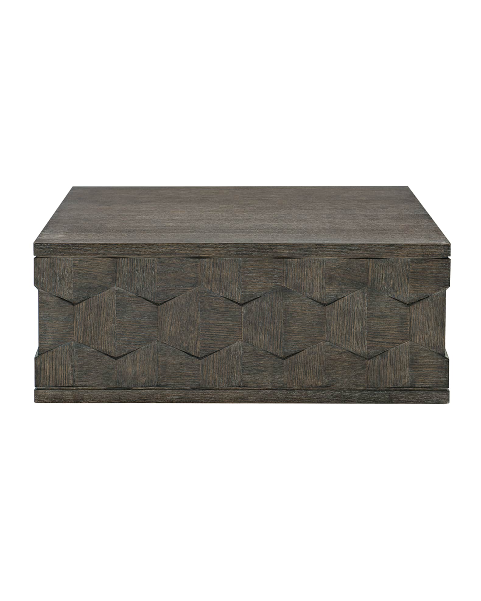 Bernhardt Linea Dimensional Square Coffee Table | Neiman Marcus
