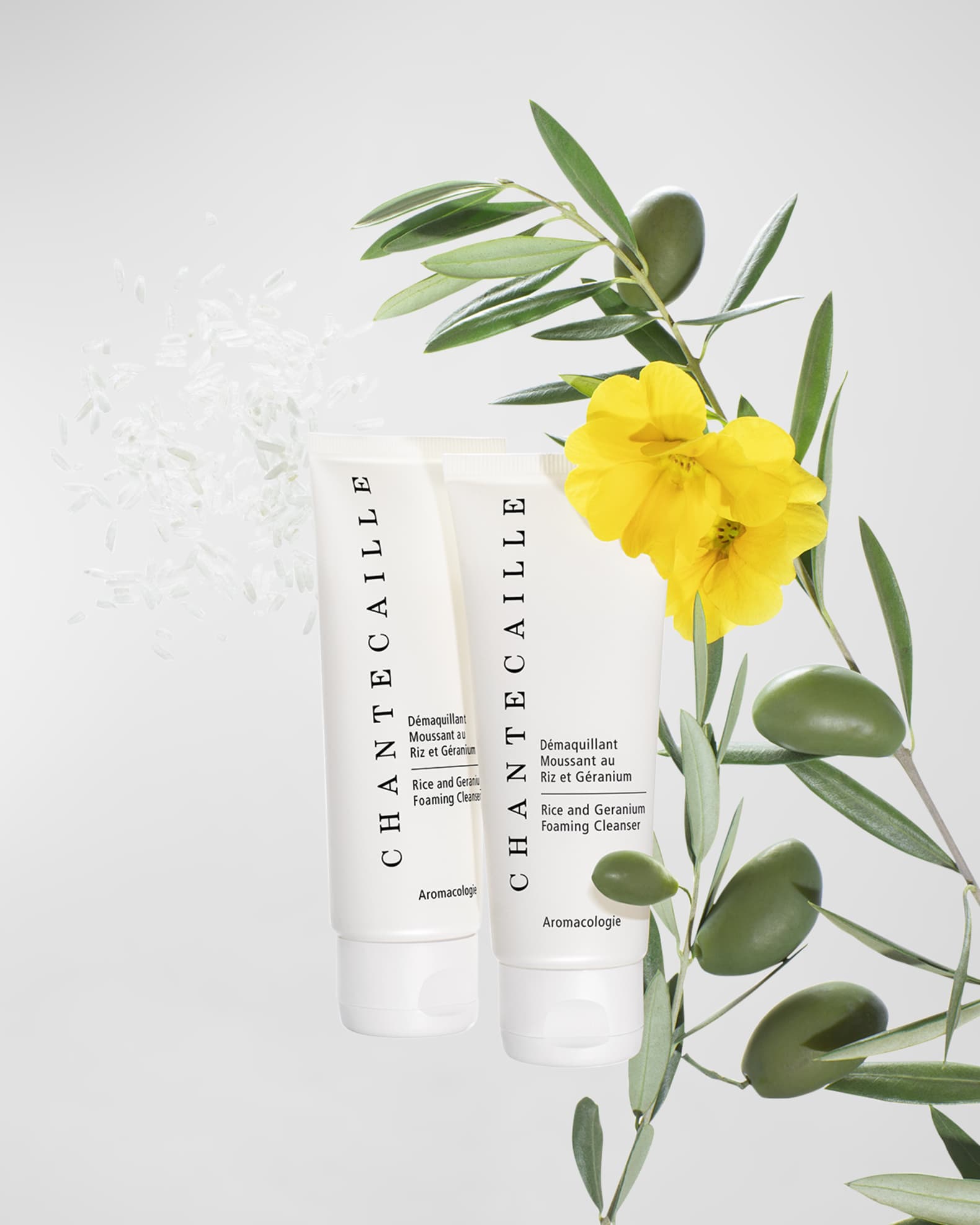 Chantecaille Rice and Geranium Foaming Cleanser, 2.5 oz. | Neiman Marcus