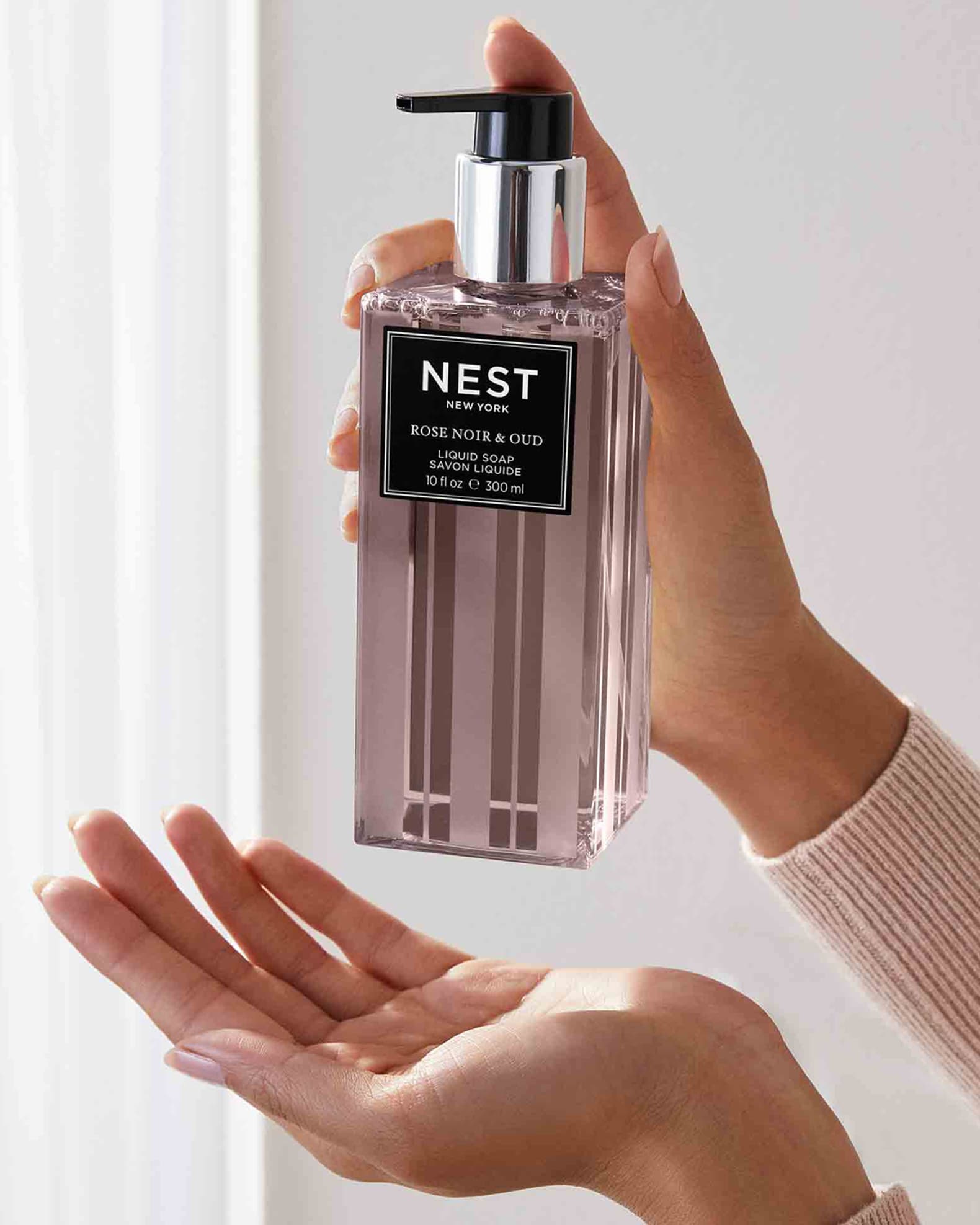 NEST New York 10 oz. Rose Noir & Oud Liquid Soap | Neiman Marcus NEST New York 10 oz. Rose Noir & Oud Liquid Soap | Neiman Marcus