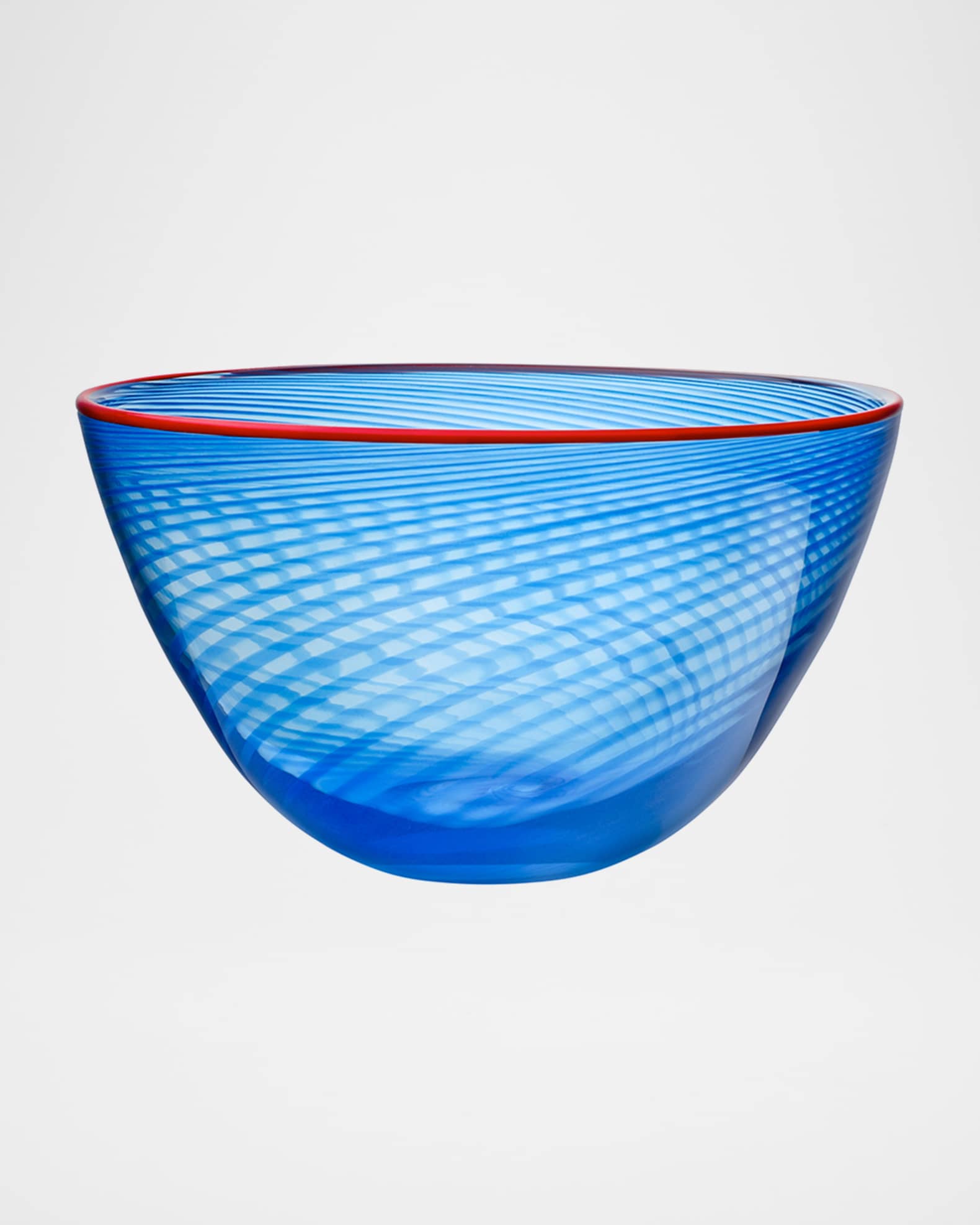 Kosta Boda Small Red Rim Bowl | Neiman Marcus