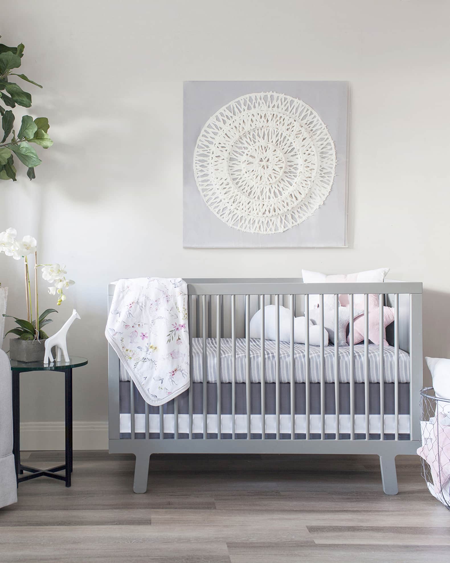 Oilo Studio Fawn Cuddle Blanket & Star Pillow Set | Neiman Marcus