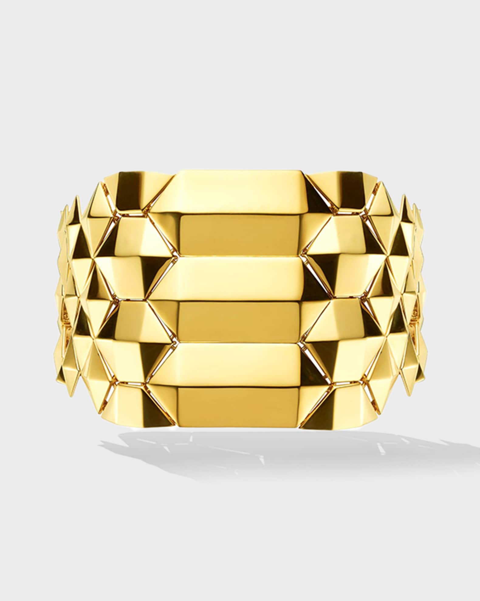 CADAR Python 18k Cuff Bracelet | Neiman Marcus