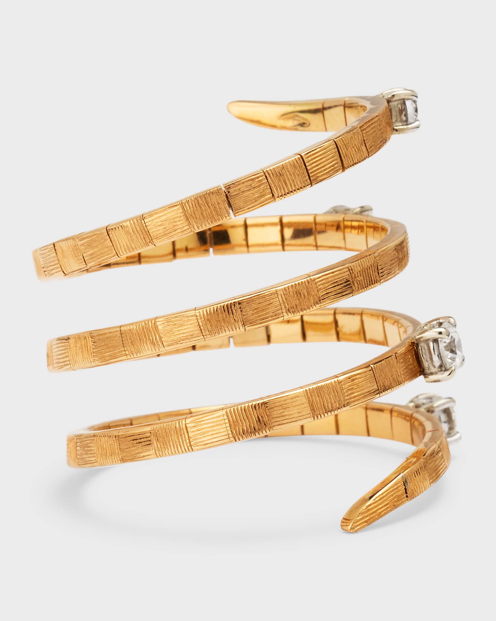 Staurino Magic Snake 4-Diamond Ring | Neiman Marcus