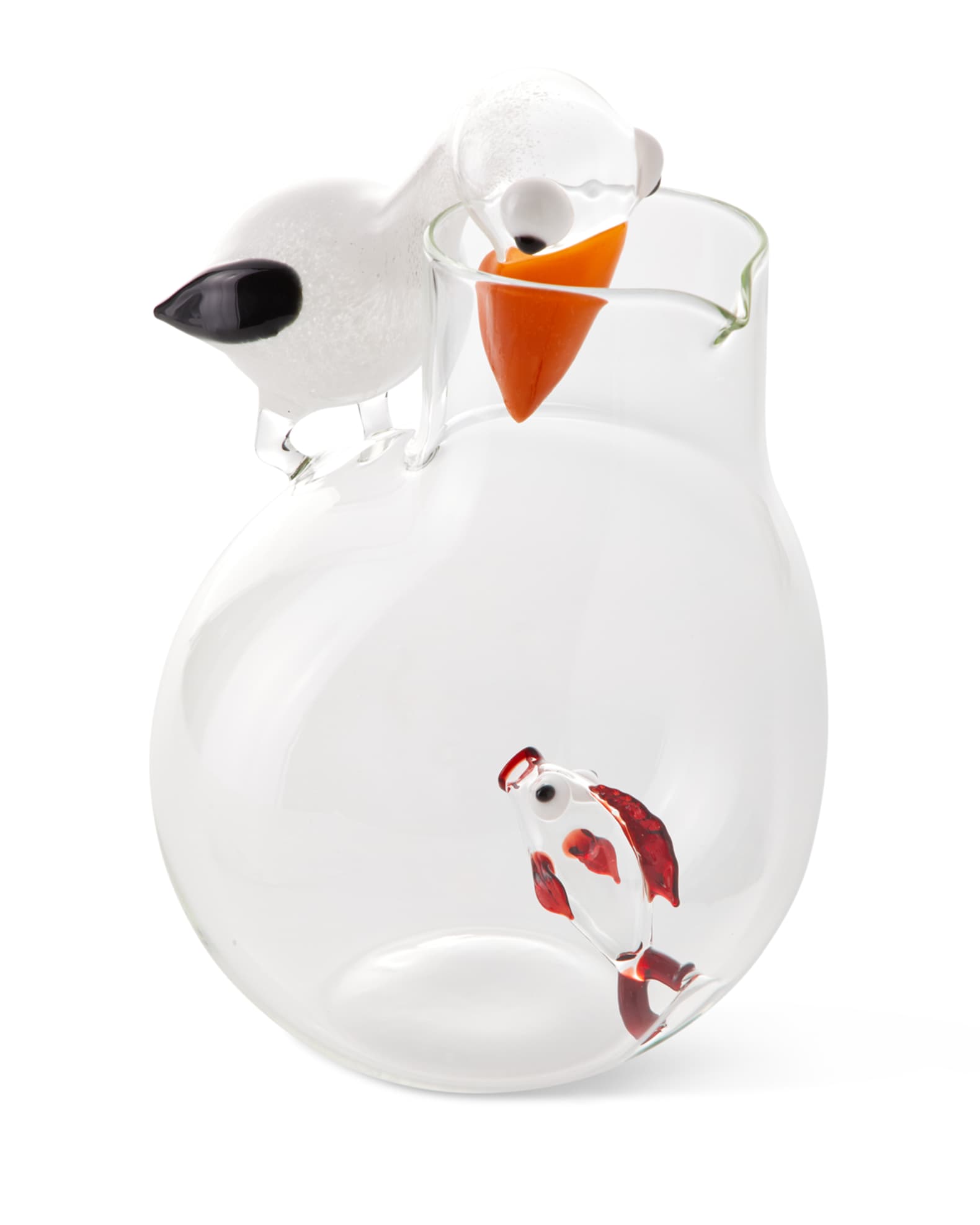 Massimo Lunardon Pelican and Fish Jug | Neiman Marcus