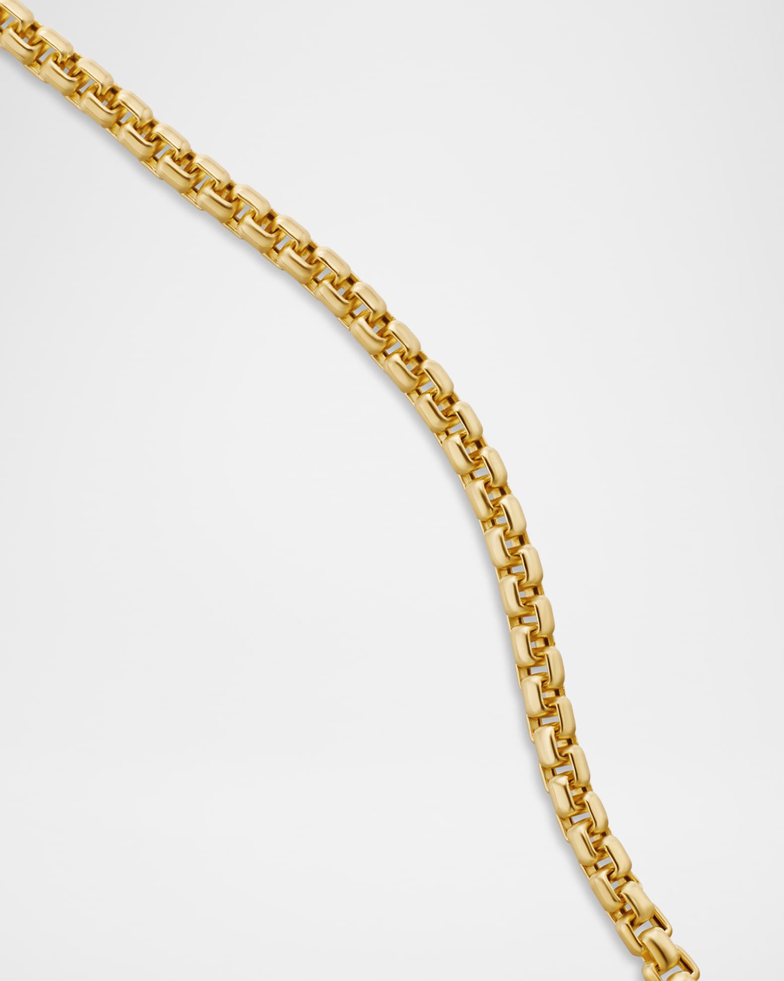 David Yurman Men's Box Chain Necklace in 18K Gold, 1.7mm, 24"L | Neiman ...