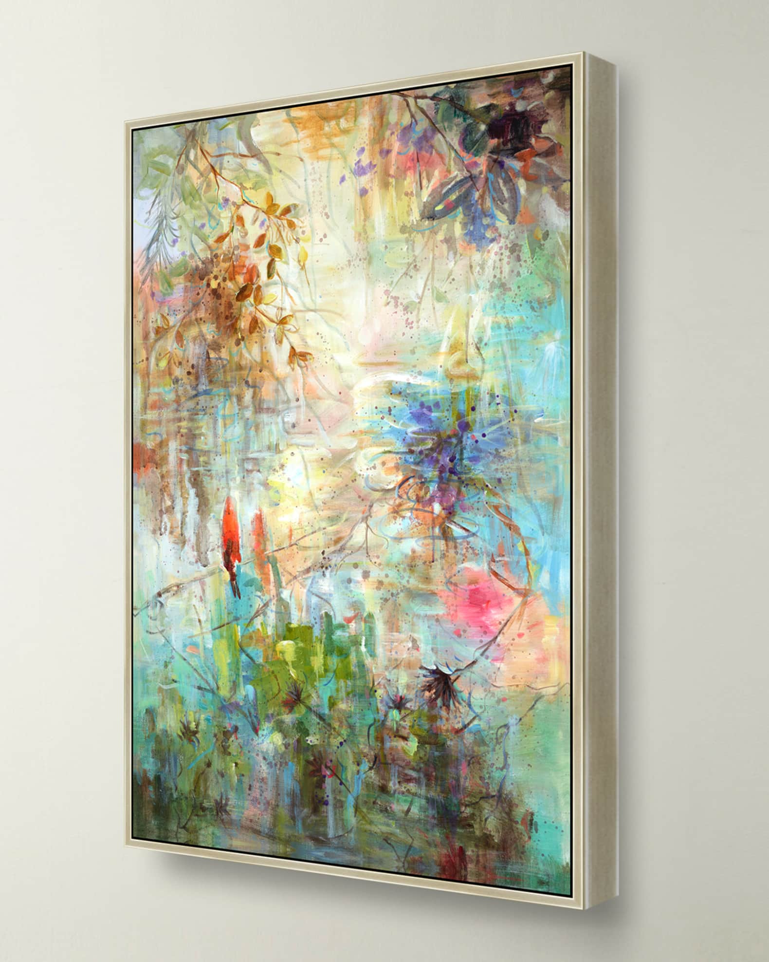 Prestige Arts "Spring Reflections" Giclee Canvas Art | Neiman Marcus