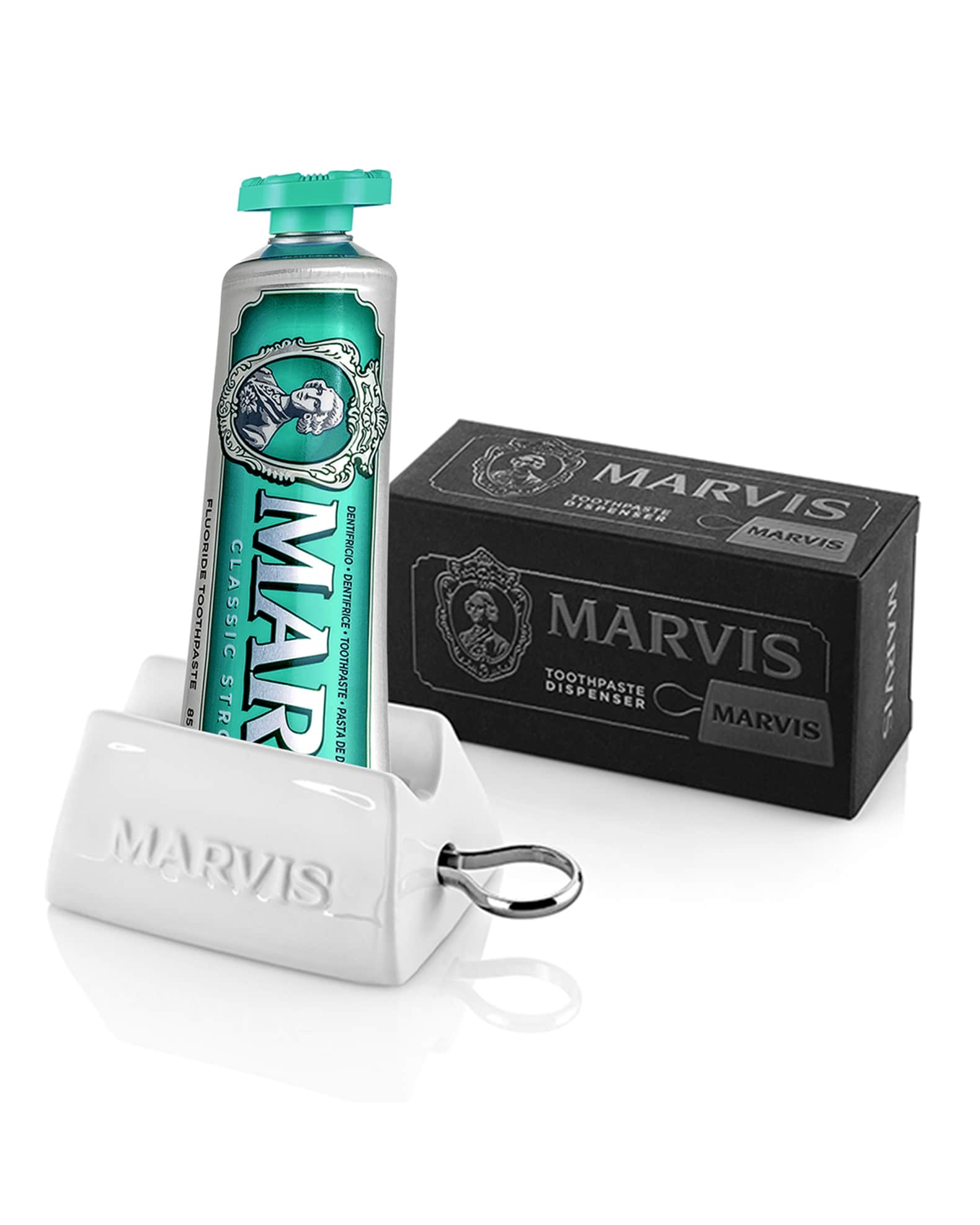 Marvis Ceramic Toothpaste Dispenser | Neiman Marcus