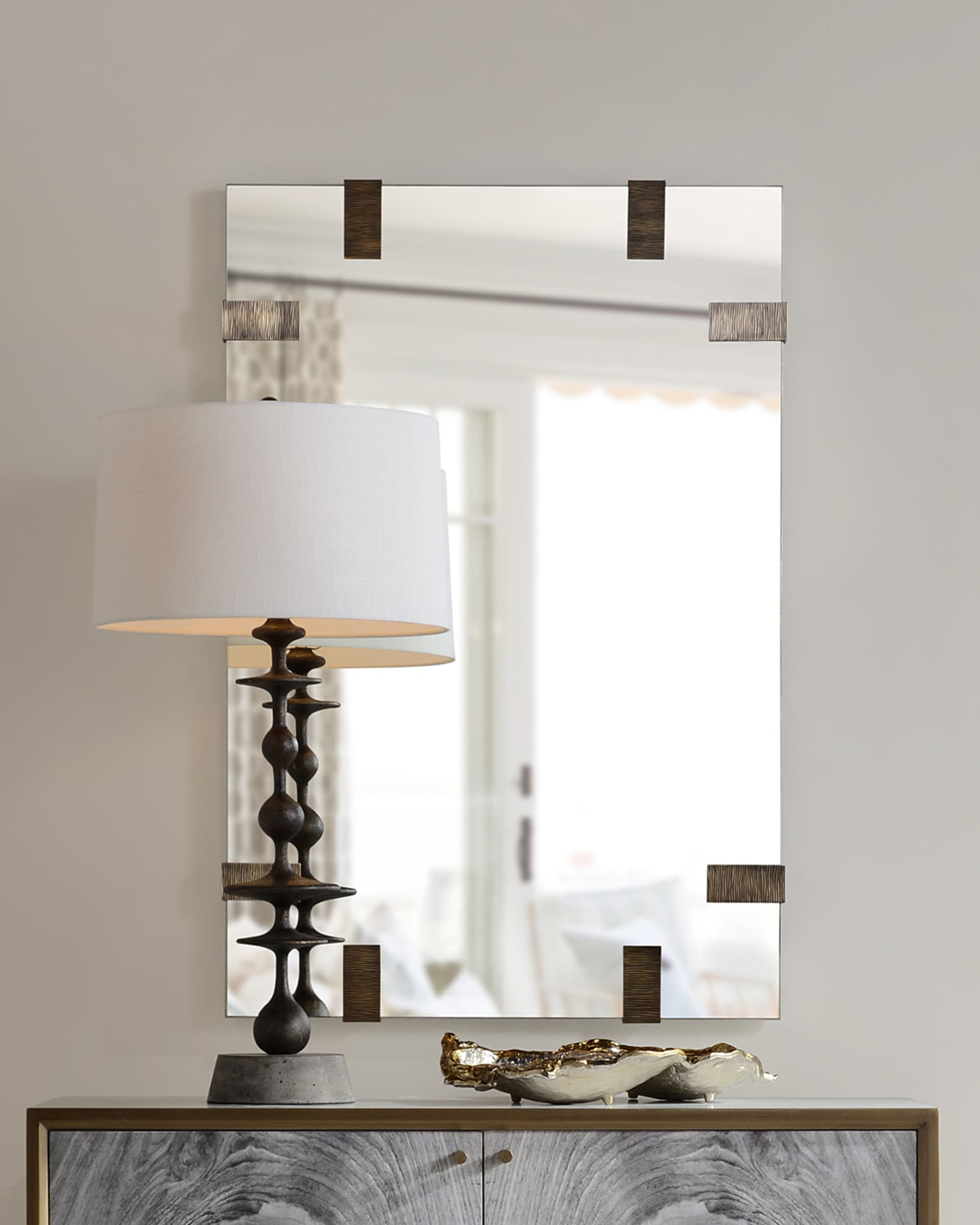 John-Richard Collection Ronda Mirror | Neiman Marcus