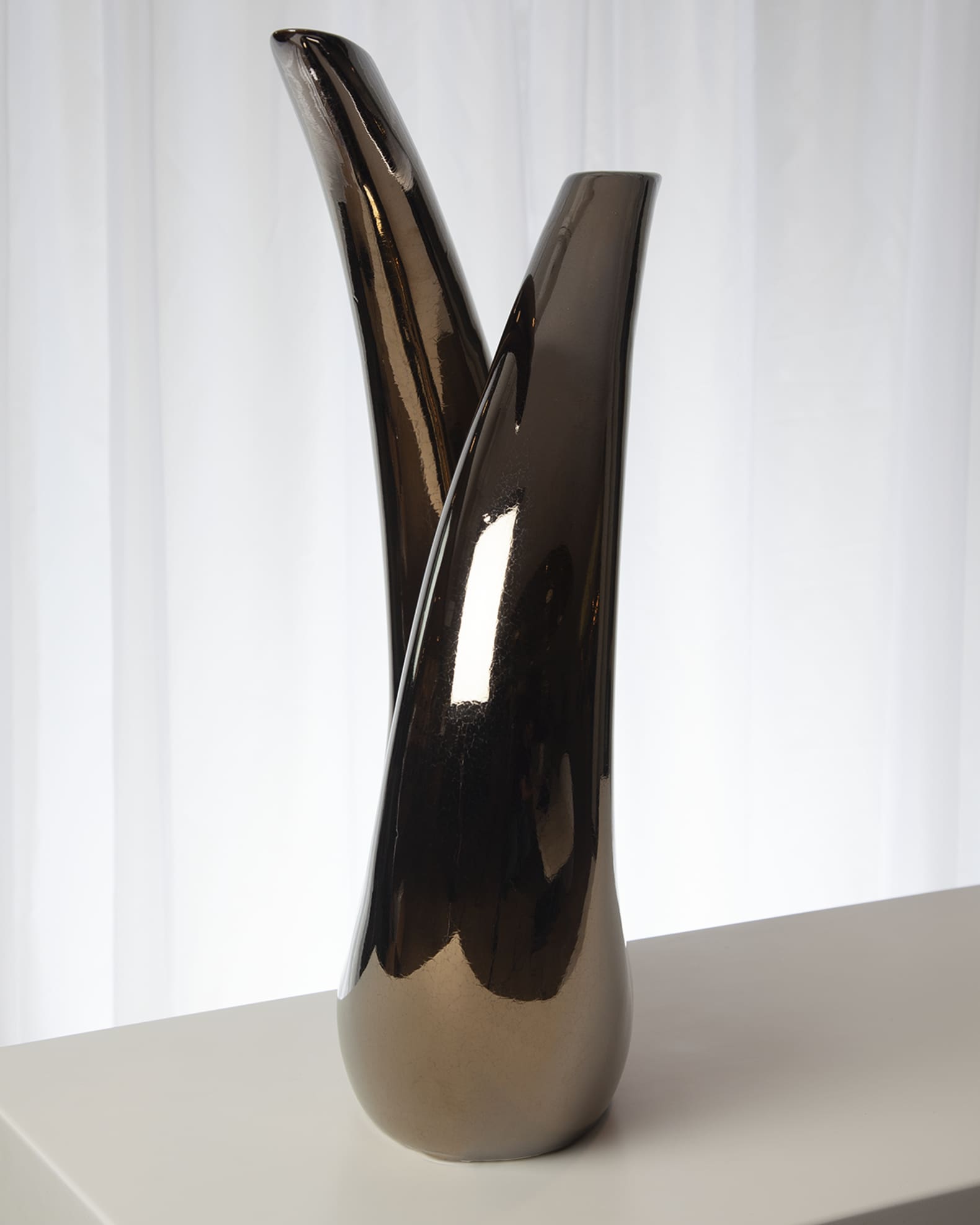 Global Views Loop Bronze Sculpture | Neiman Marcus