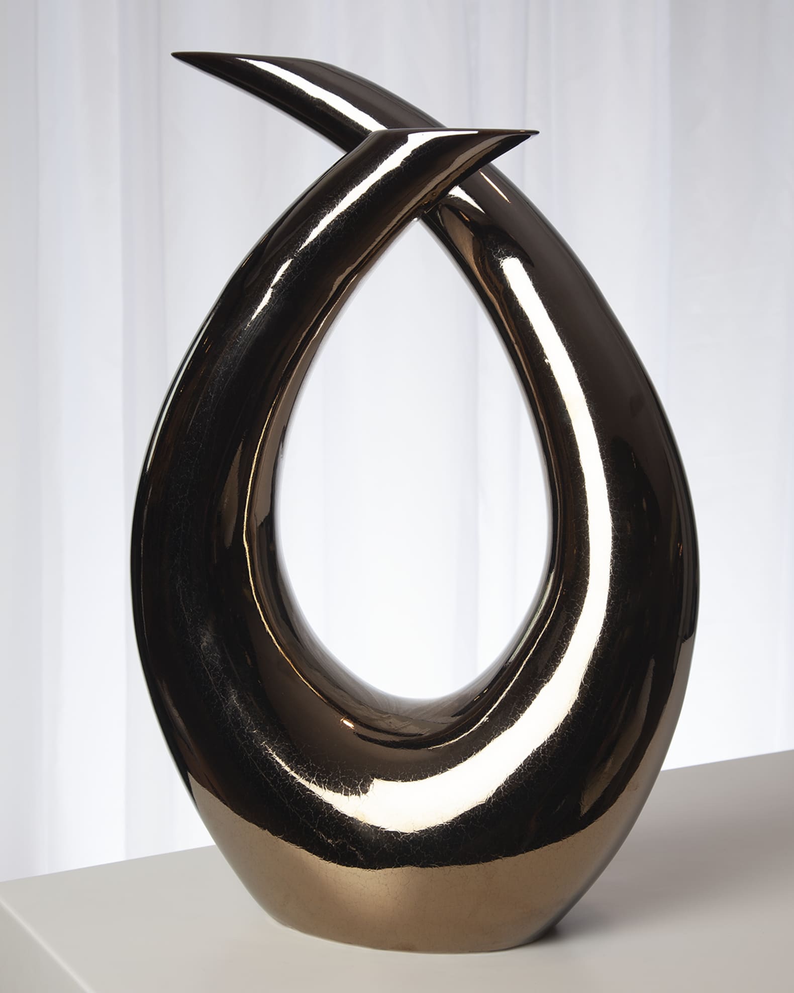 Global Views Loop Bronze Sculpture | Neiman Marcus