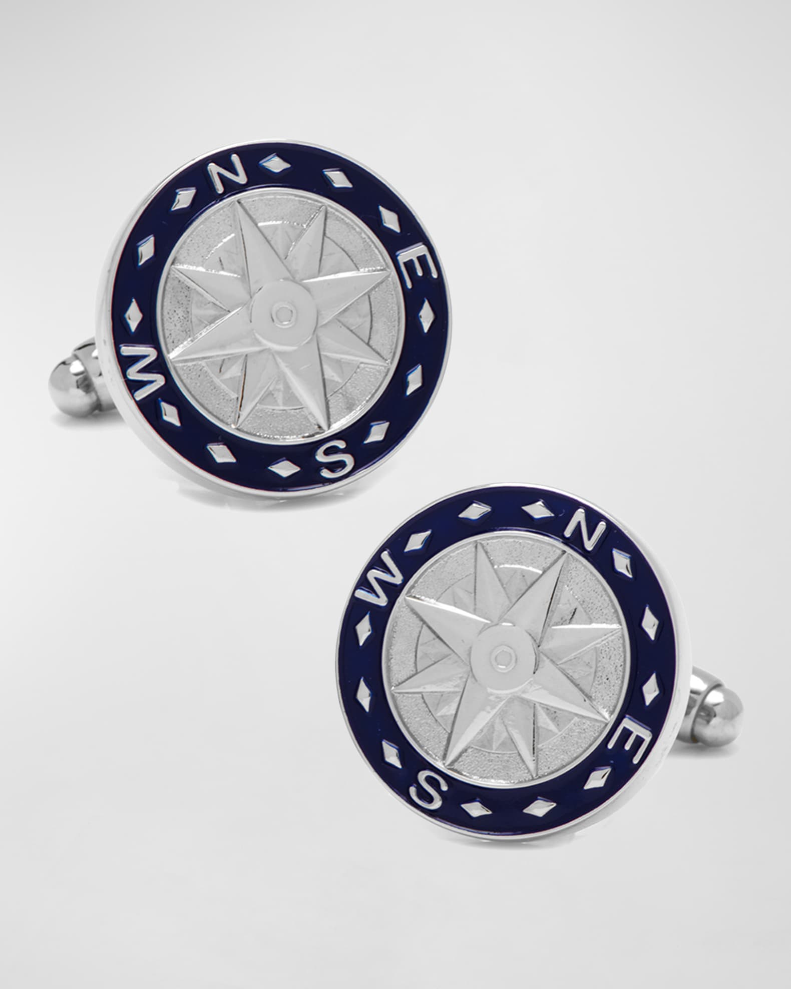 Cufflinks Inc. Compass Cufflinks w/ Enamel | Neiman Marcus