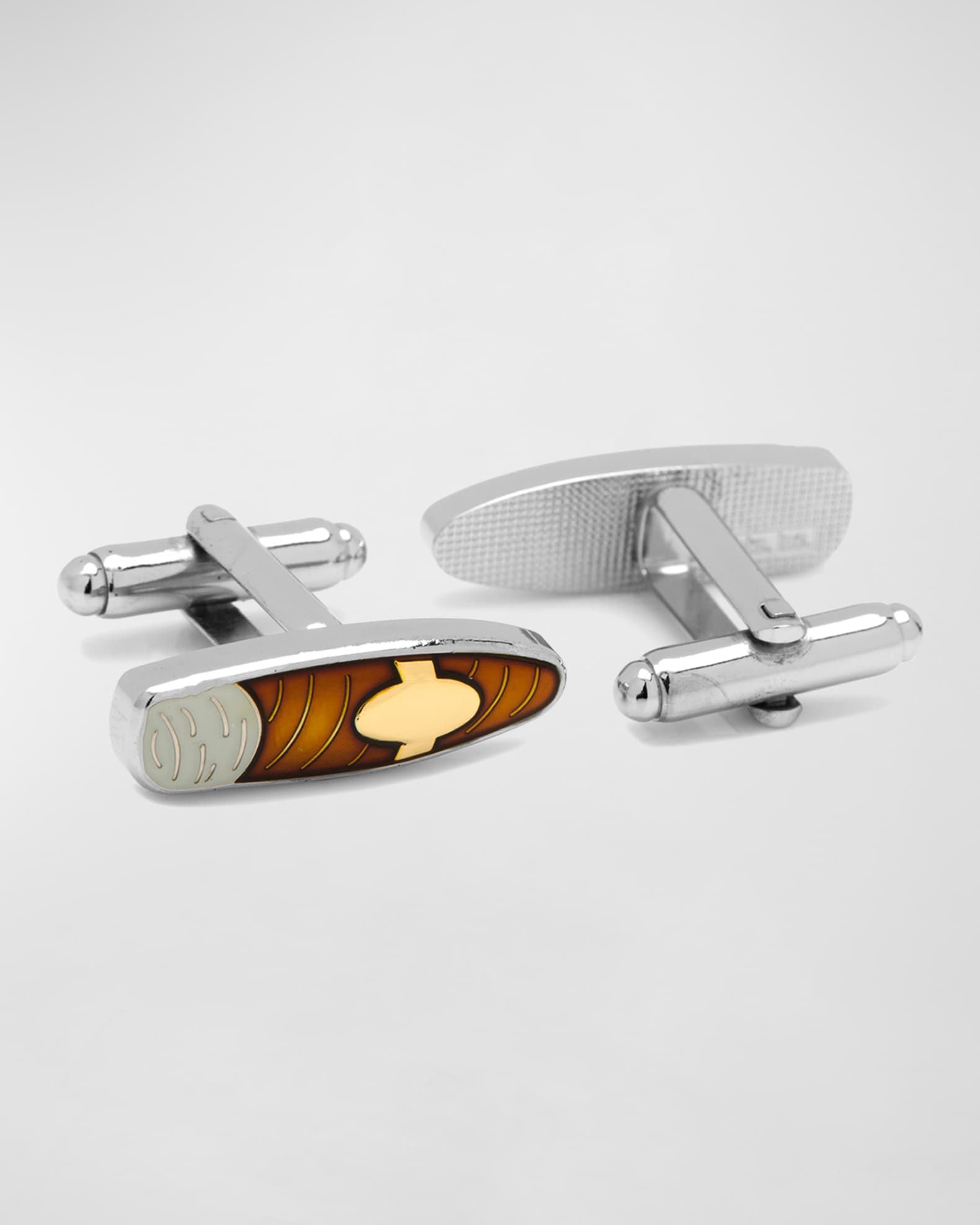 Cufflinks Inc. Two-Tone Cigar Cufflinks | Neiman Marcus
