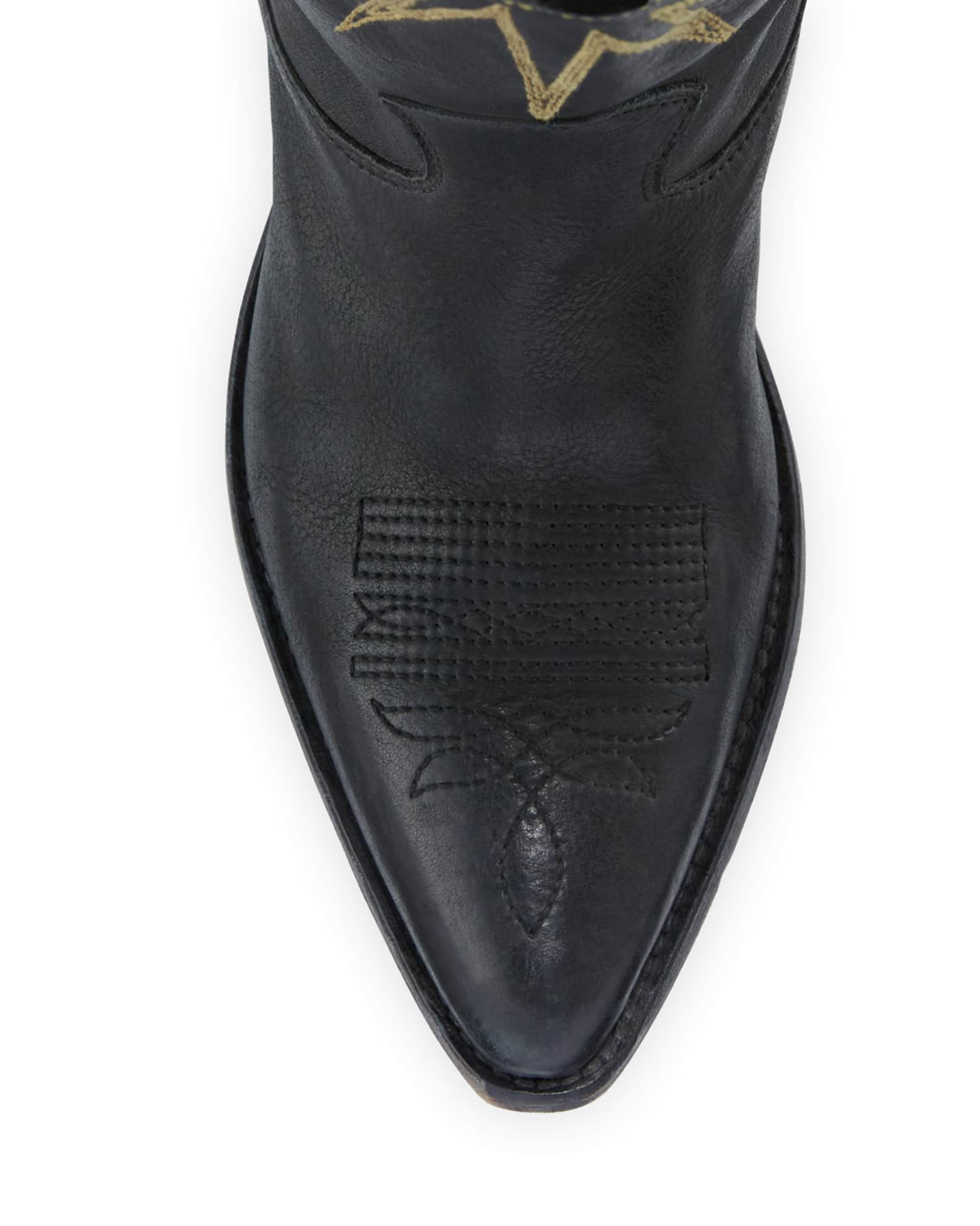 Golden Goose Wish Star Stitched Knee Boots | Neiman Marcus