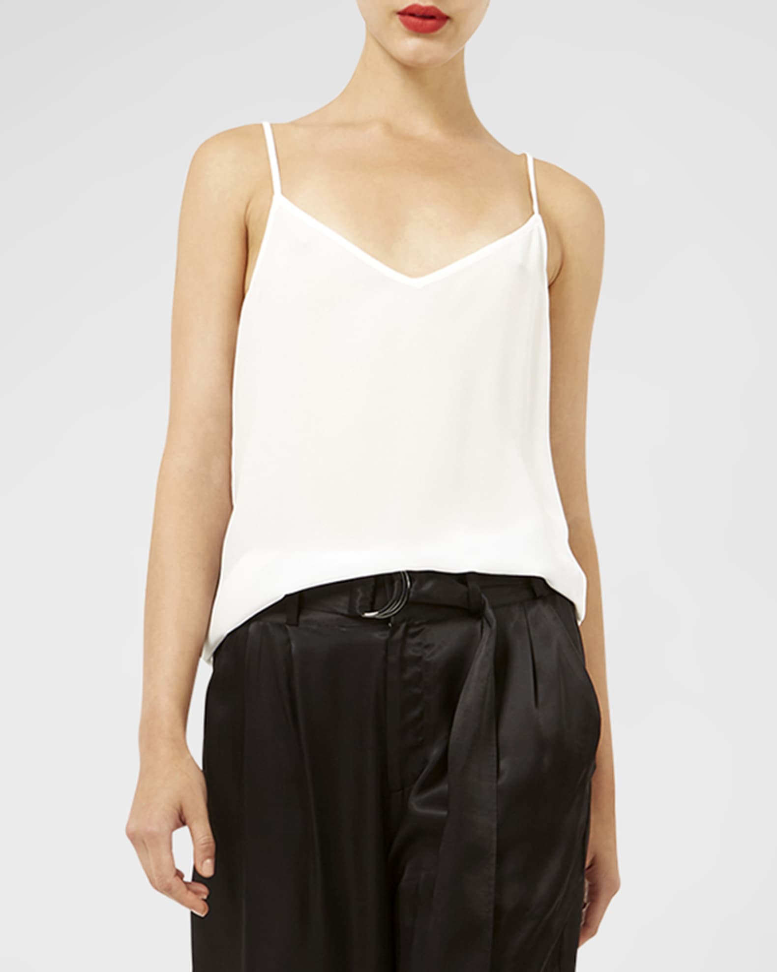 Equipment Layla Silk Spaghetti-Strap Cami | Neiman Marcus
