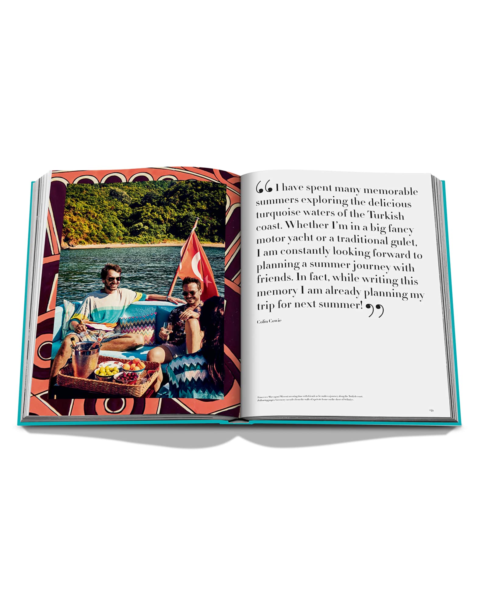 Assouline "Turquoise Coast" Book | Neiman Marcus