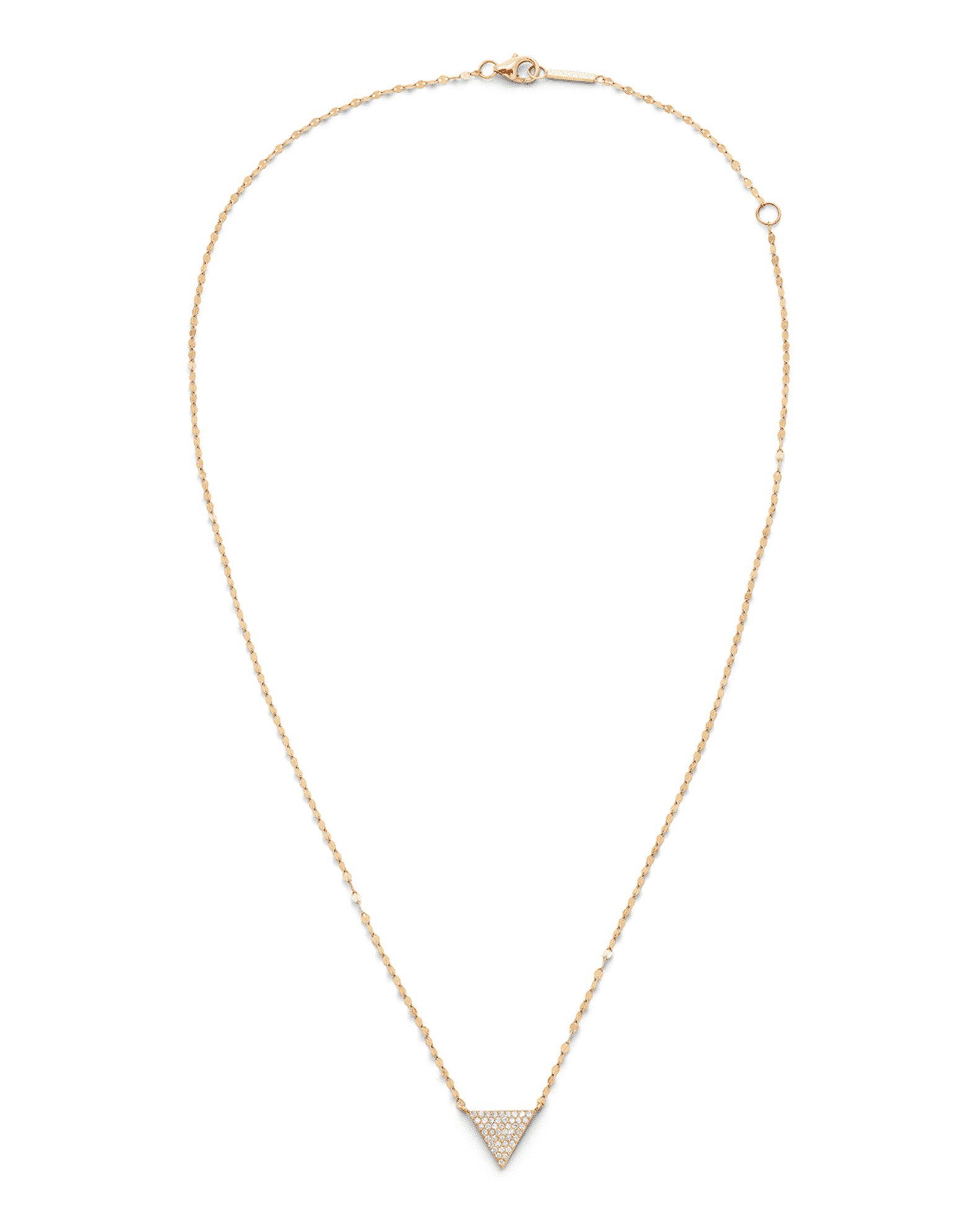 LANA 14k Diamond Triangle Pendant Necklace | Neiman Marcus