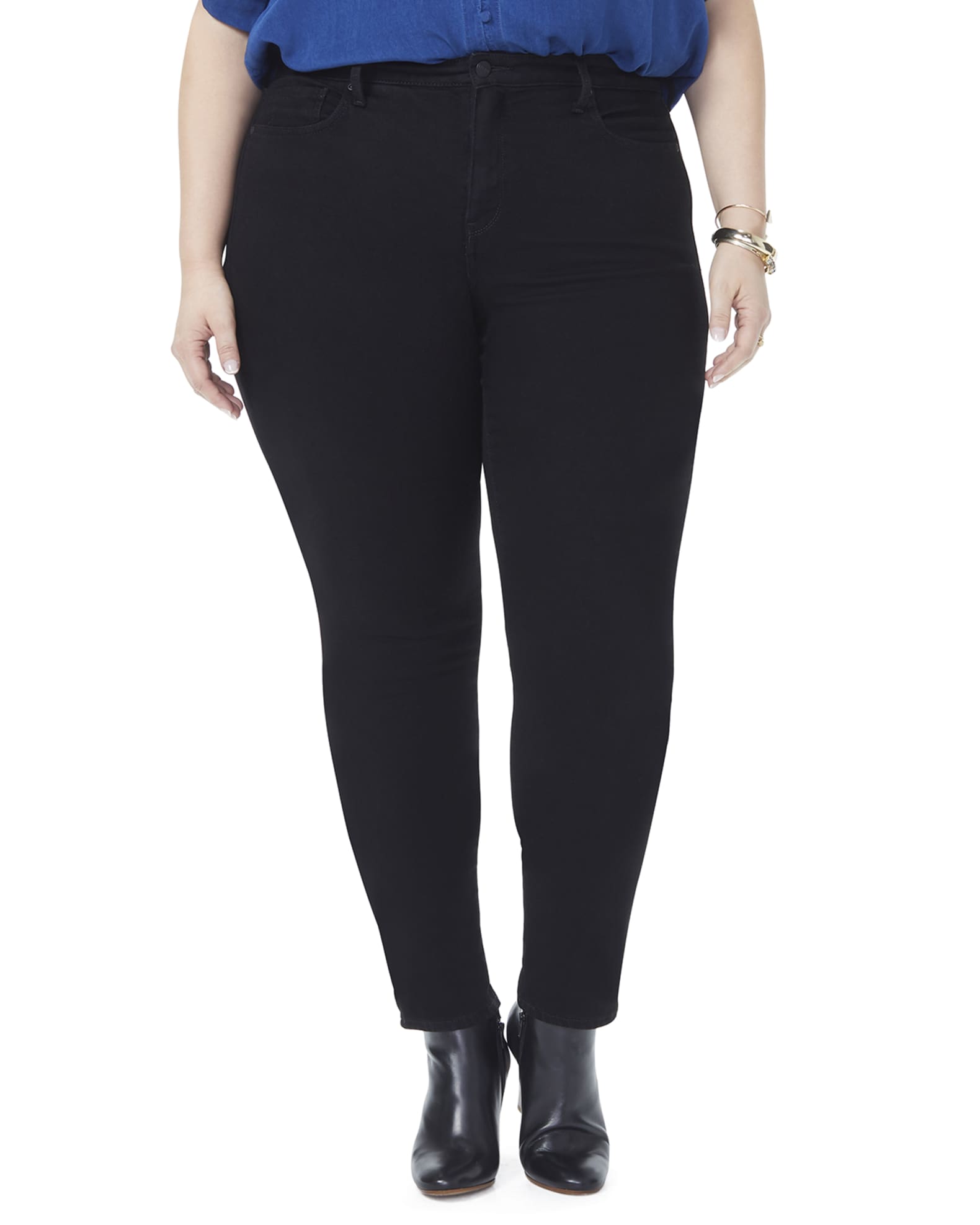 NYDJ Plus Plus Size Ami Skinny Ankle Jeans | Neiman Marcus