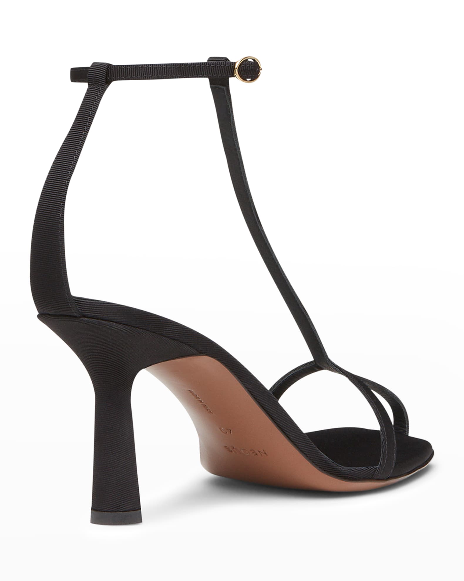 Neous Jumel Grosgrain T-Strap High-Heel Sandals | Neiman Marcus
