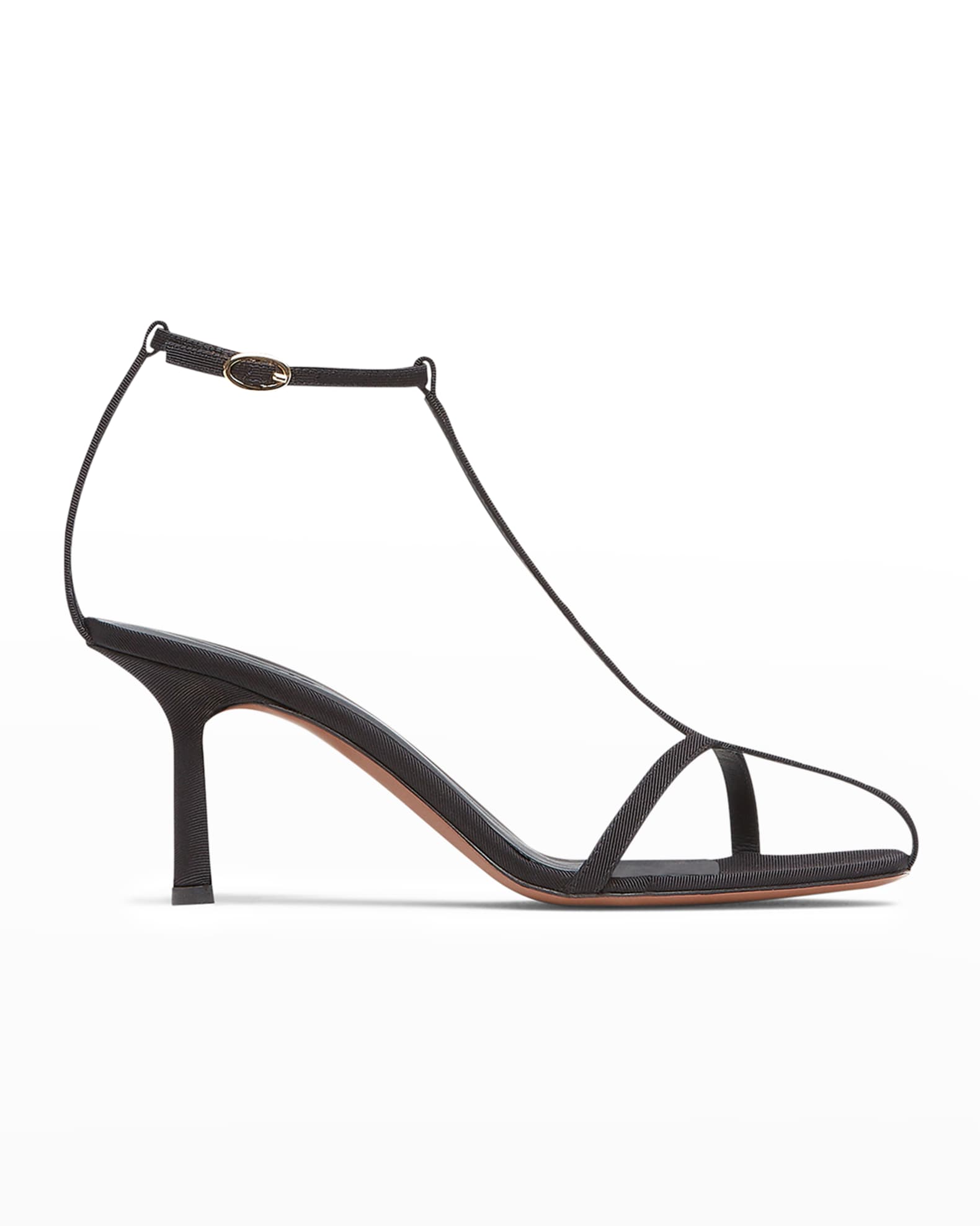 Neous Jumel Grosgrain T-Strap High-Heel Sandals | Neiman Marcus