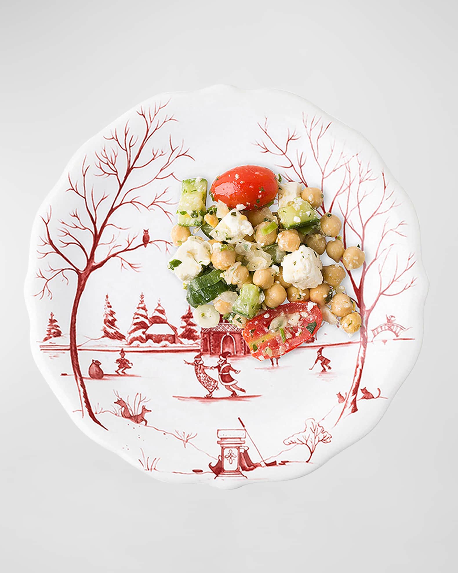 Juliska Country Estate Winter Frolic Dessert/Salad Plate | Neiman Marcus