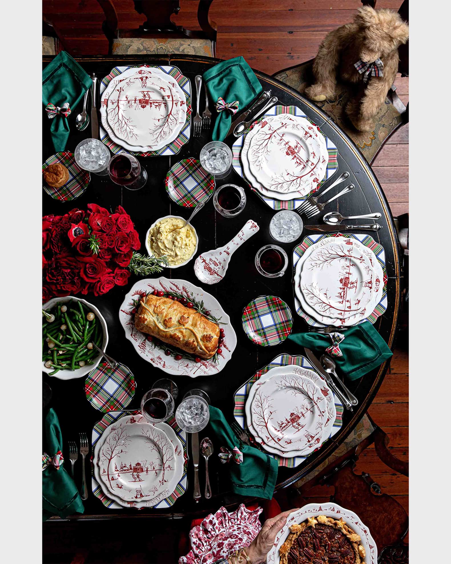 Juliska Country Estate Winter Frolic Dessert/Salad Plate | Neiman Marcus