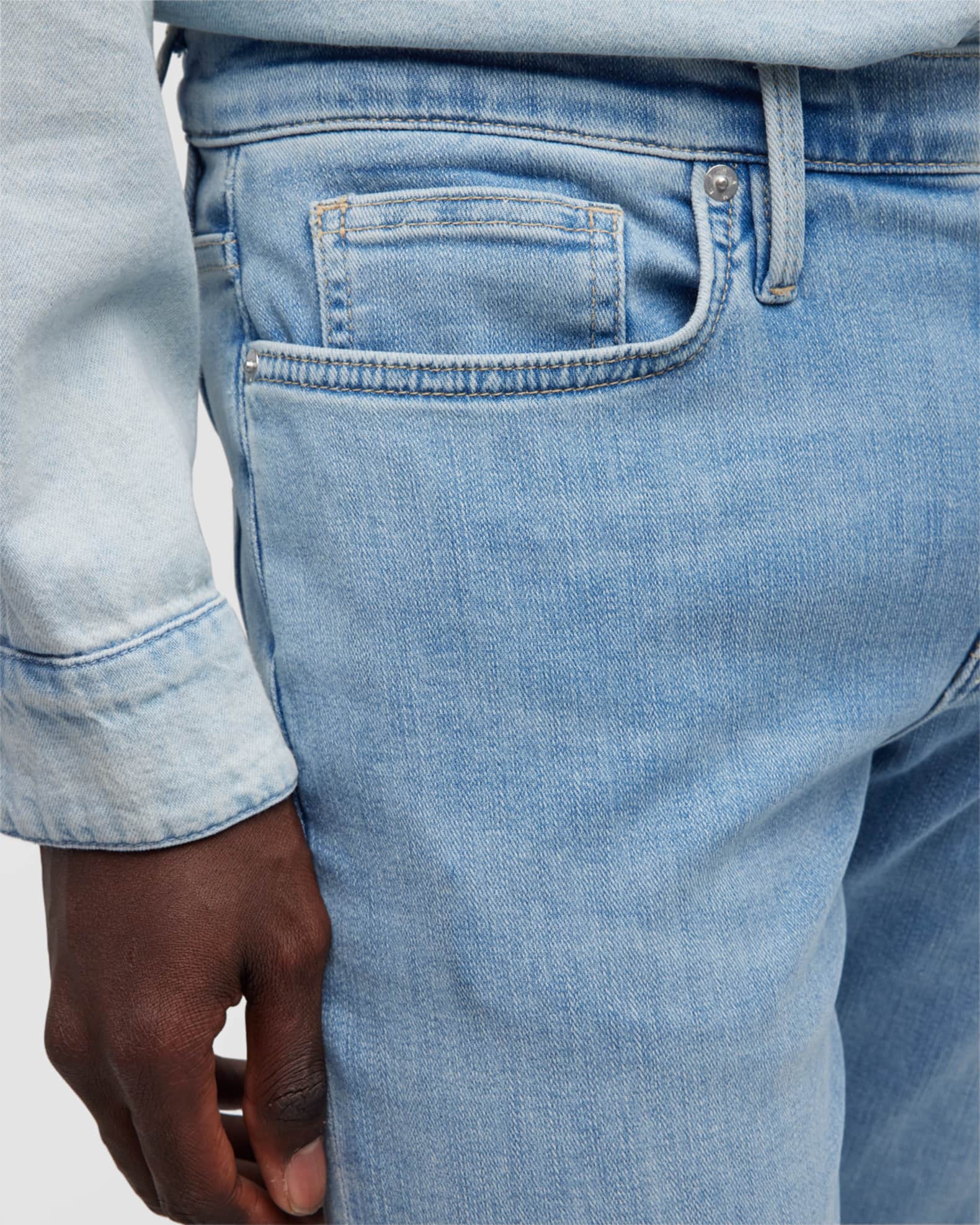 FRAME Men's L'homme Skinny Jeans | Neiman Marcus