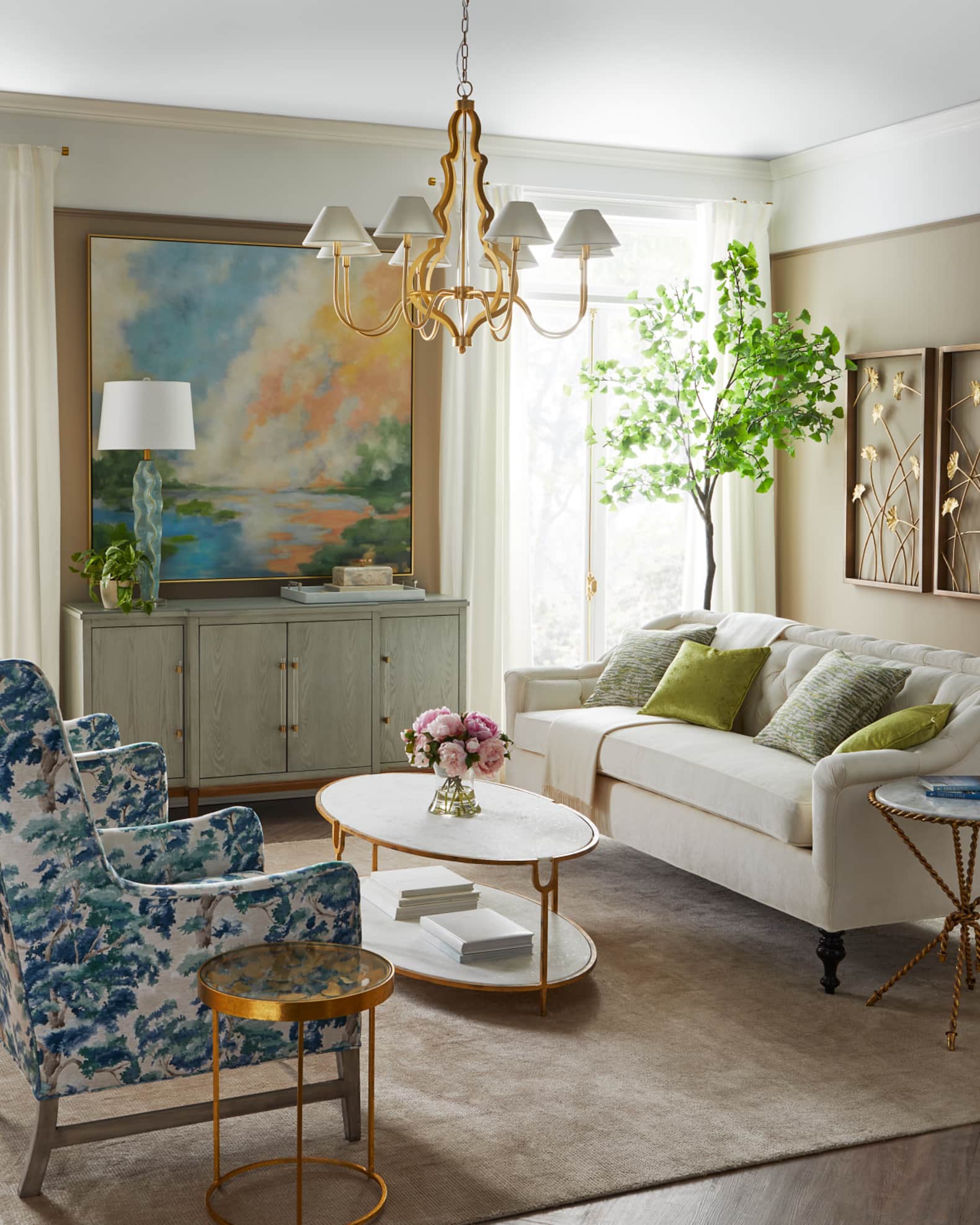 Neiman Marcus Butterfly Side Table | Neiman Marcus