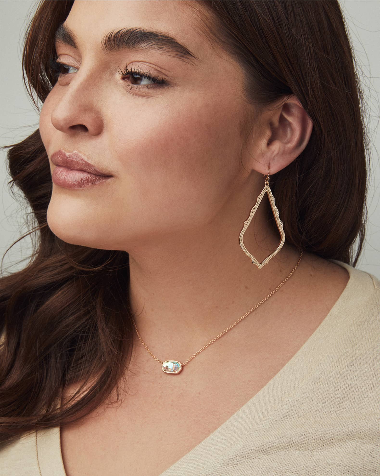 Kendra Scott Elisa Necklace & Lee Earrings Box Set | Neiman Marcus