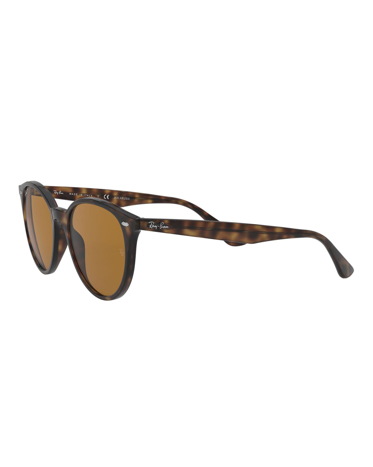 Ray-Ban Round Polarized Sunglasses | Neiman Marcus