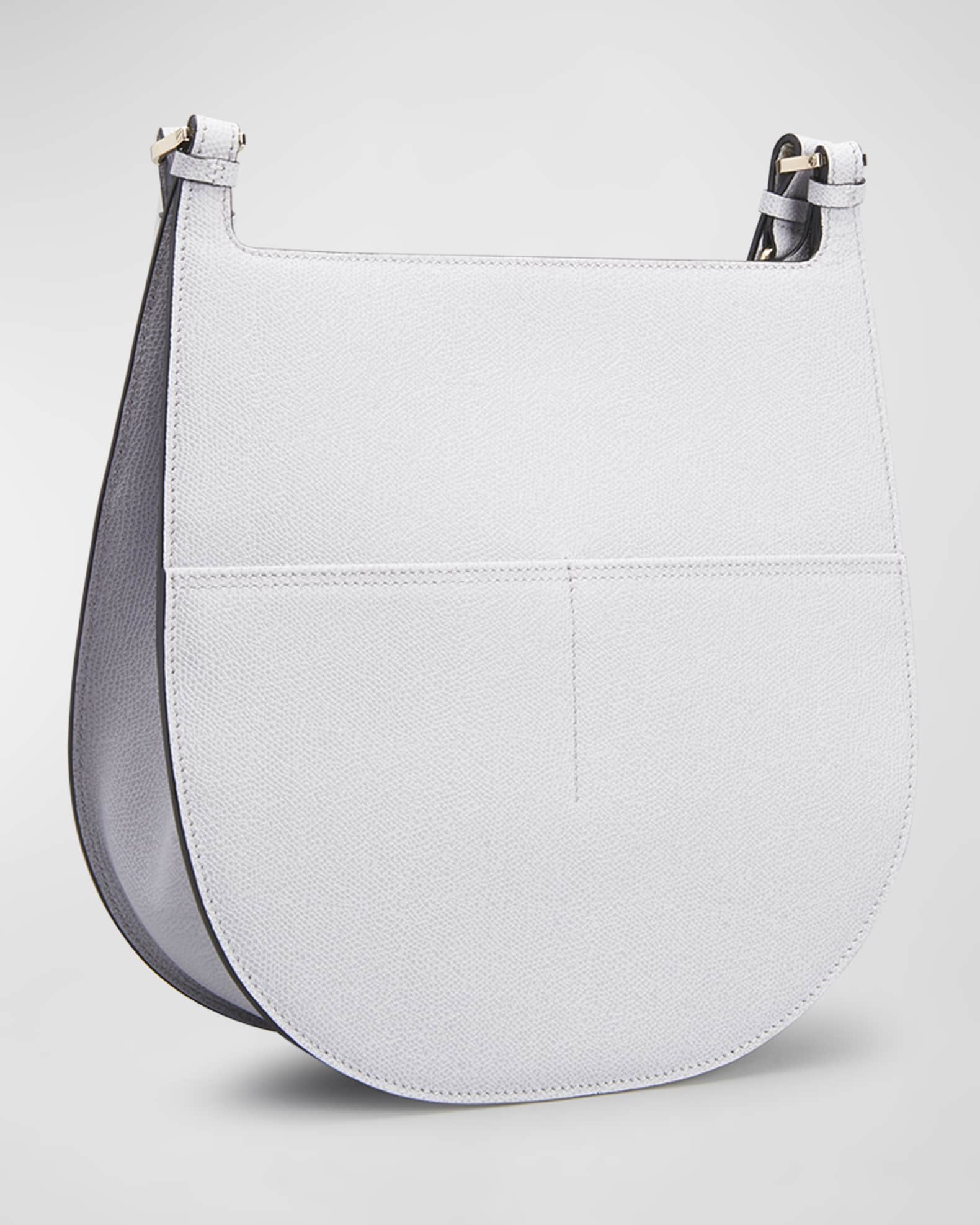Valextra Saffiano Weekend Hobo Bag | Neiman Marcus