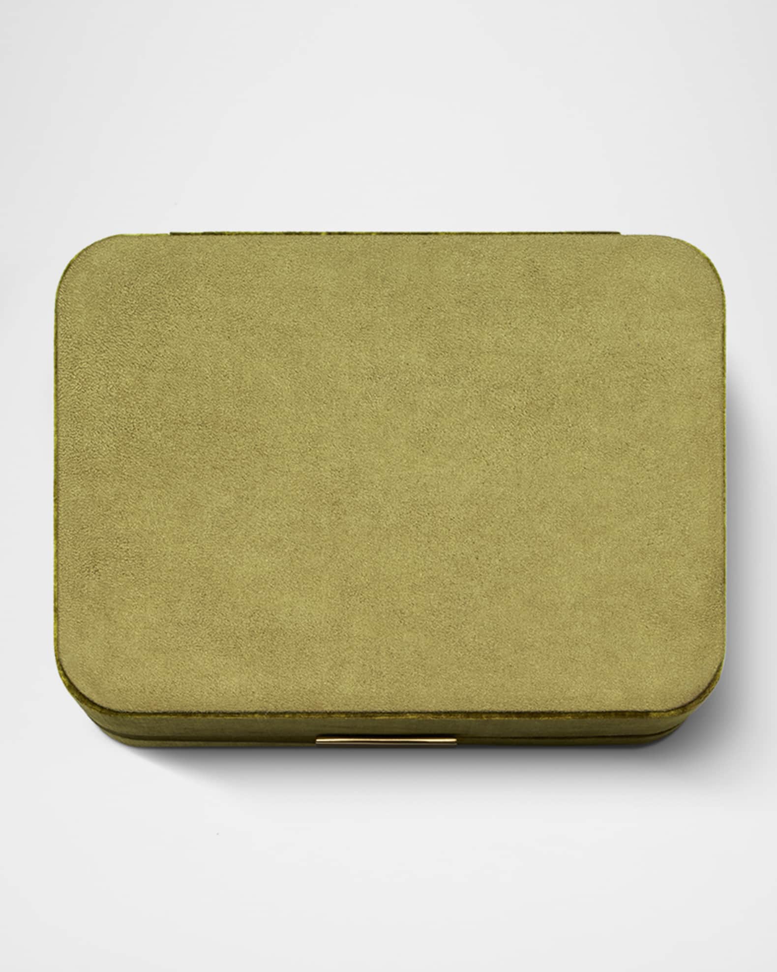 AERIN Beauvais Velvet Jewelry Box | Neiman Marcus