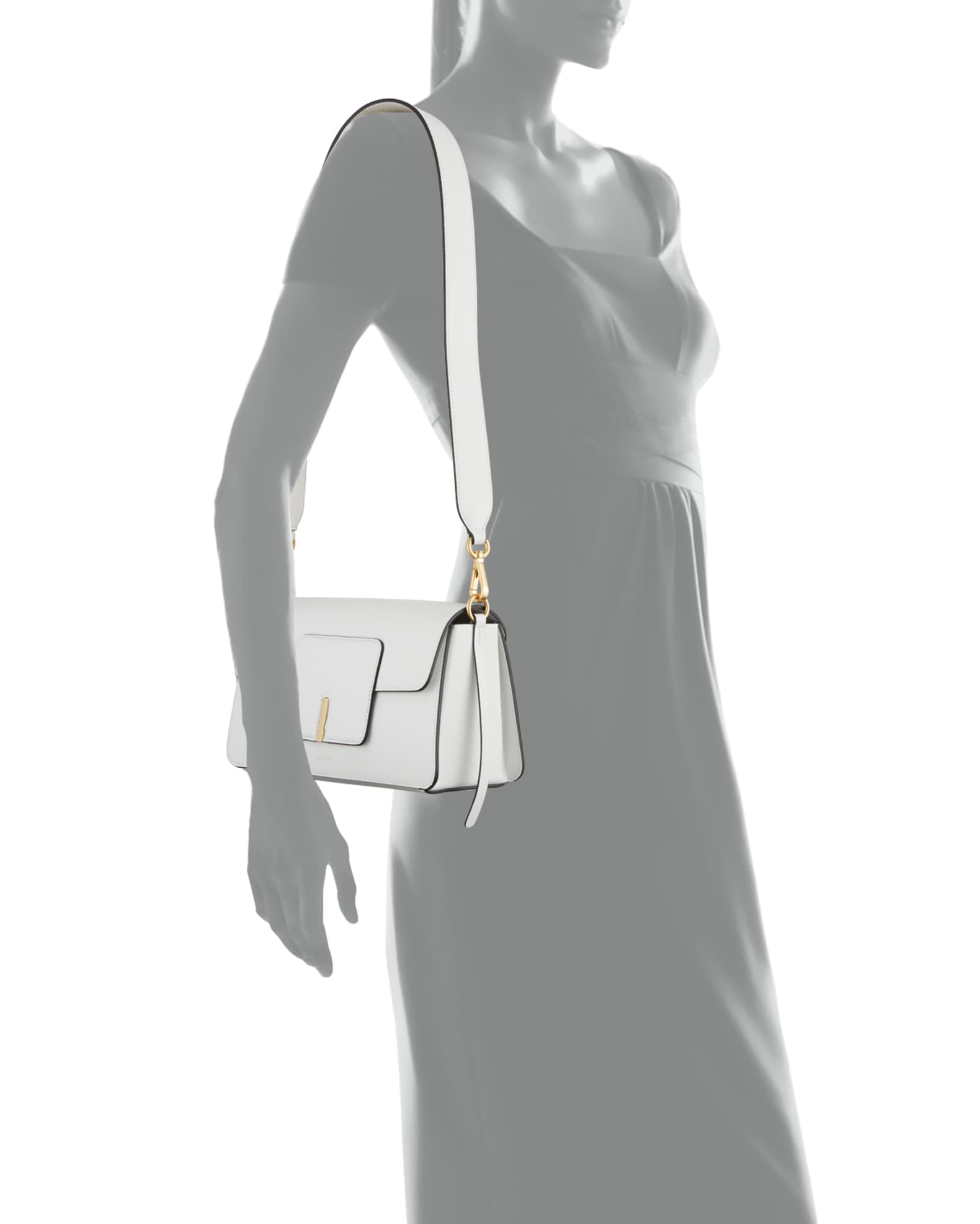 Wandler Georgia Leather Shoulder Bag | Neiman Marcus