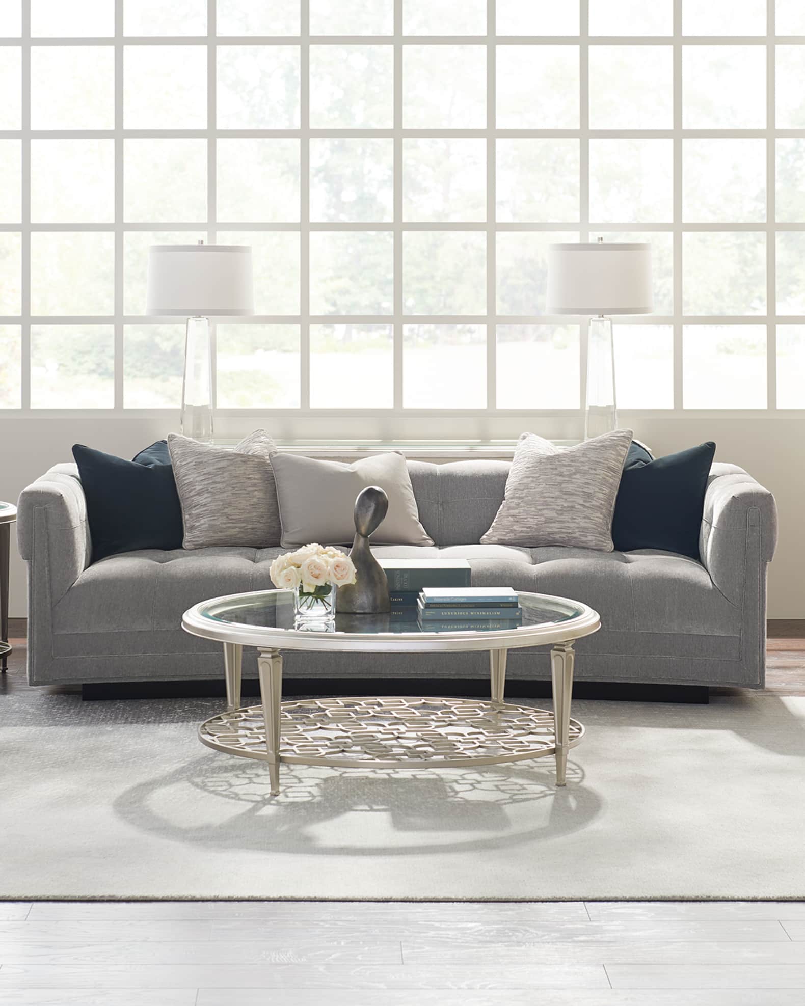 Caracole Social Gathering Cocktail Table | Neiman Marcus